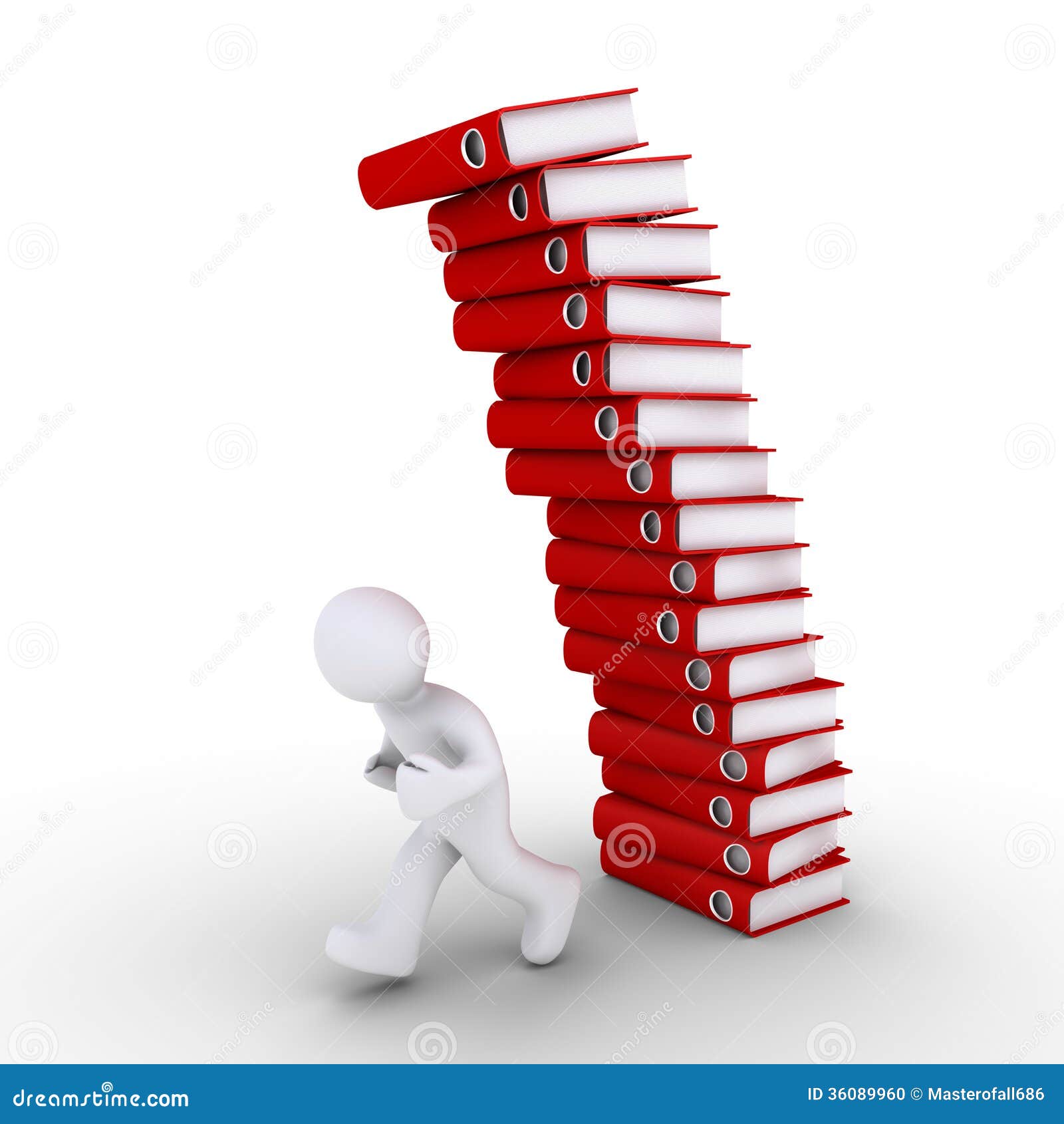 Pile Of Folders Vector Illustration | CartoonDealer.com #224282050