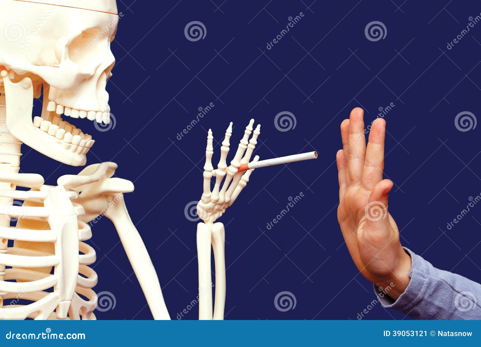 Person avoiding smoking stock image. Image of harm, gesture - 39053121