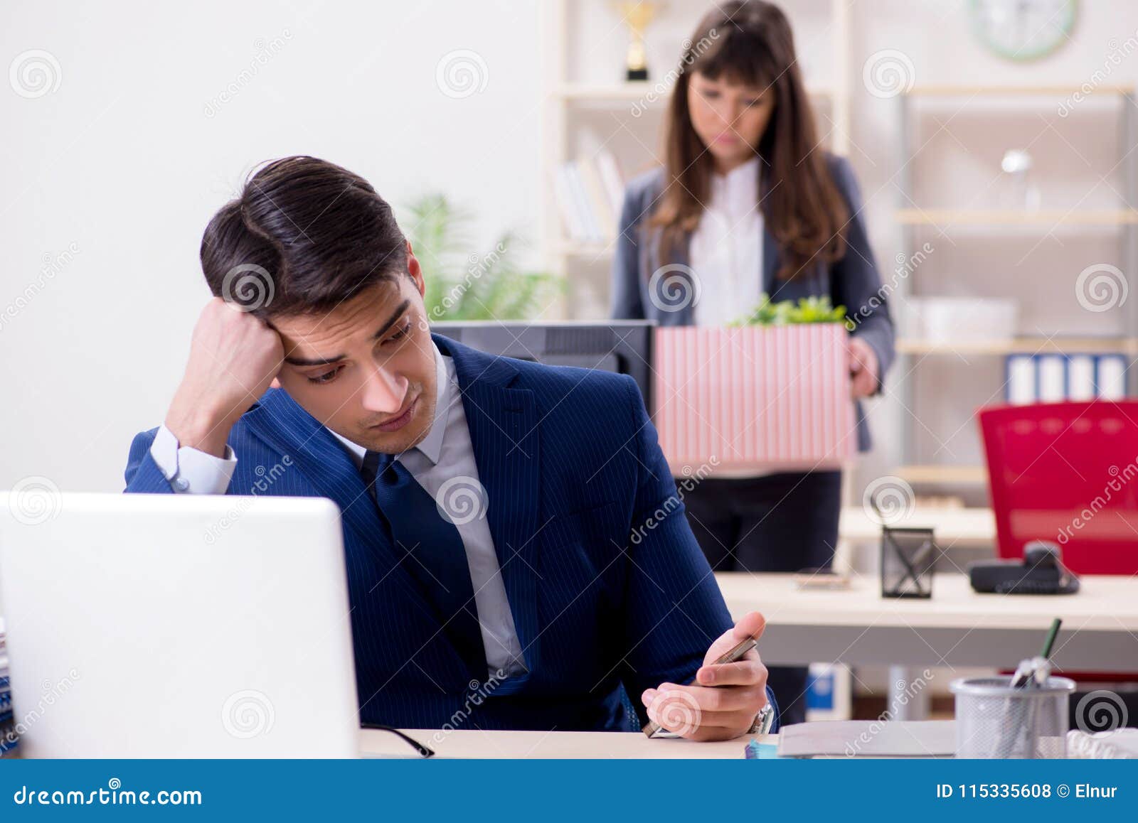 The Person Being Fired from His Work Stock Photo - Image of businessman ...