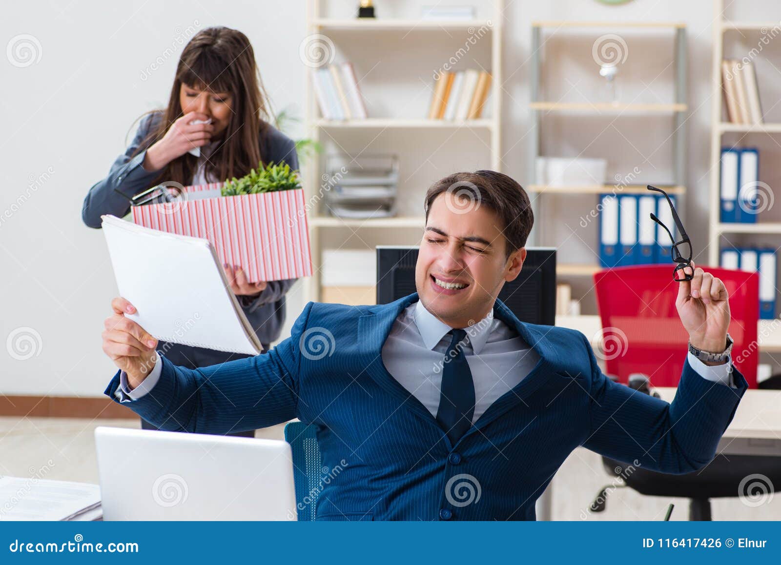 The Person Being Fired from His Work Stock Photo - Image of celebration ...
