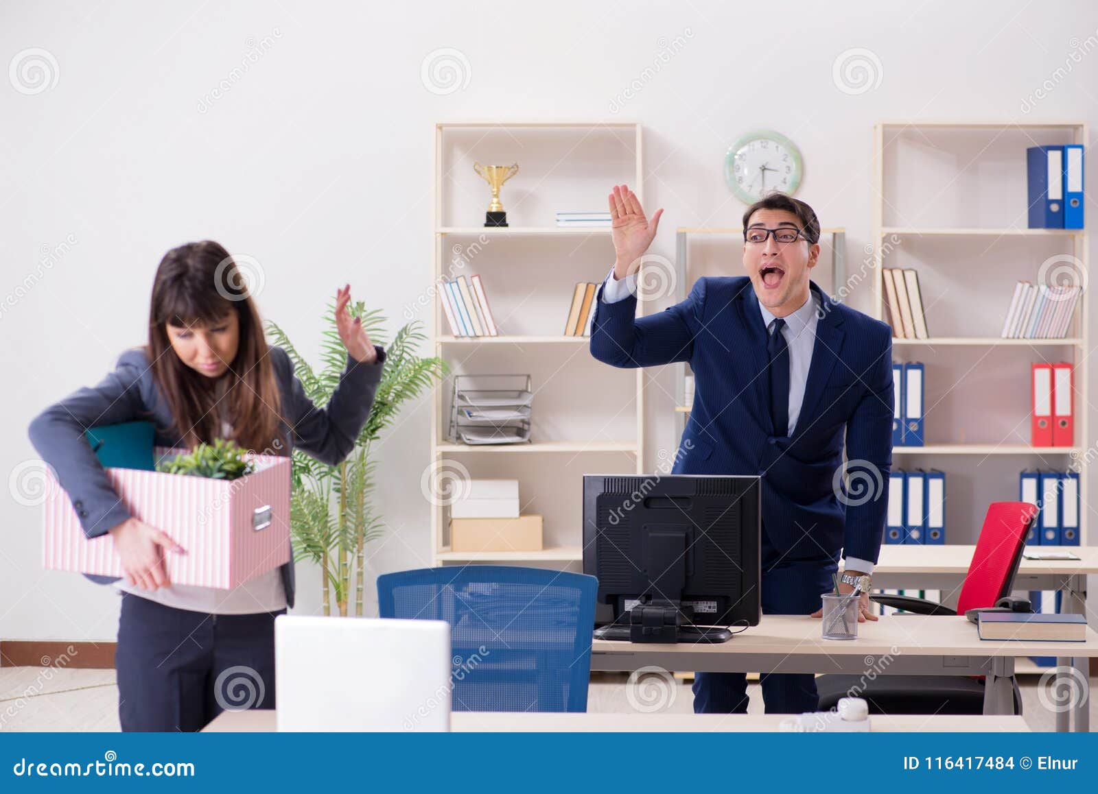 The Person Being Fired from His Work Stock Photo - Image of firing ...