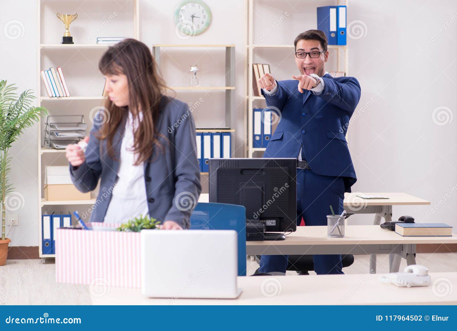 The Person Being Fired from His Work Stock Photo - Image of employee ...