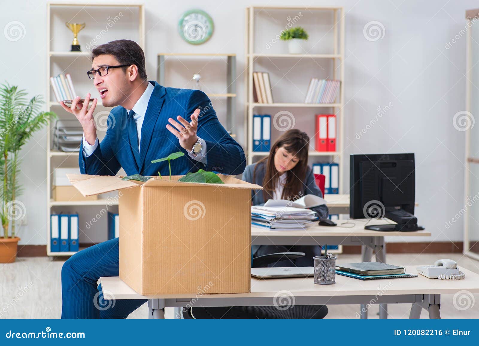 The Person Being Fired from His Work Stock Photo - Image of dismissed ...