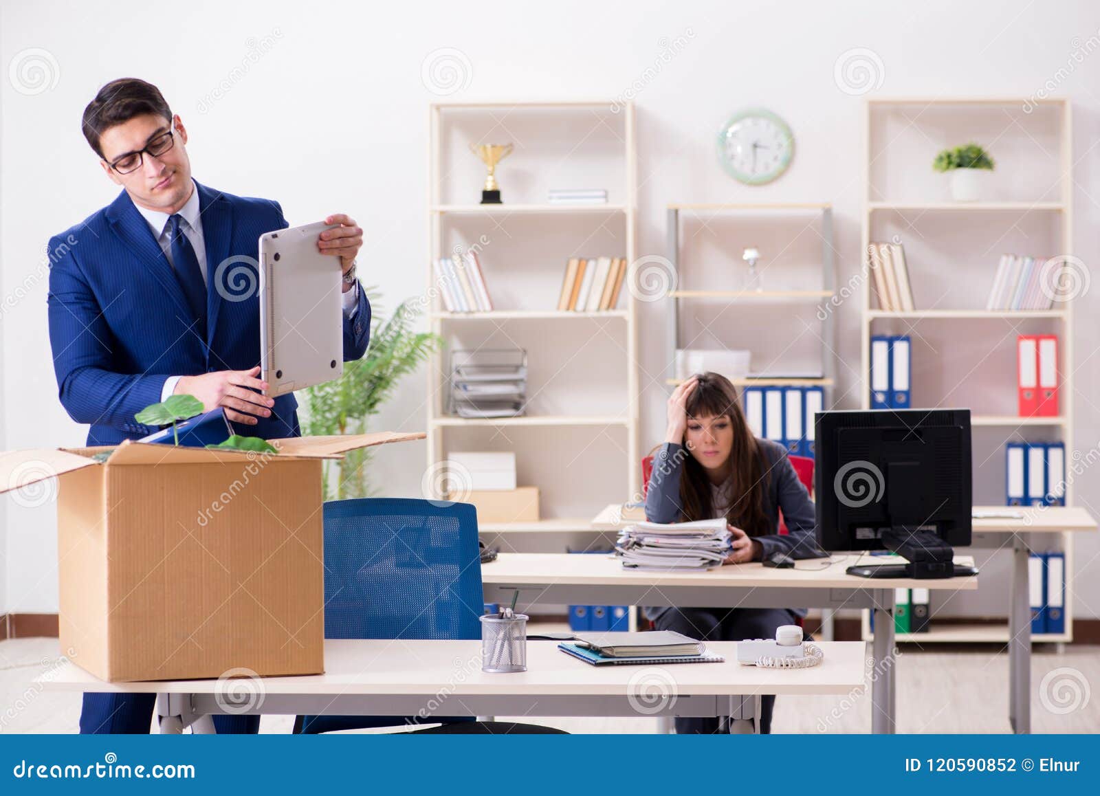 The Person Being Fired from His Work Stock Photo - Image of employee ...