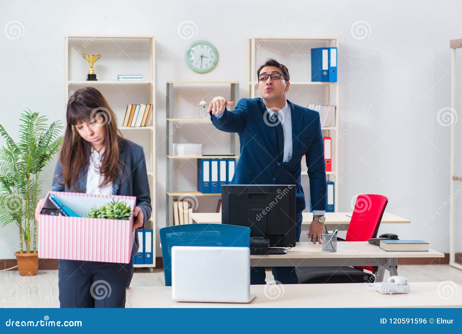 The Person Being Fired from His Work Stock Photo - Image of recruitment ...
