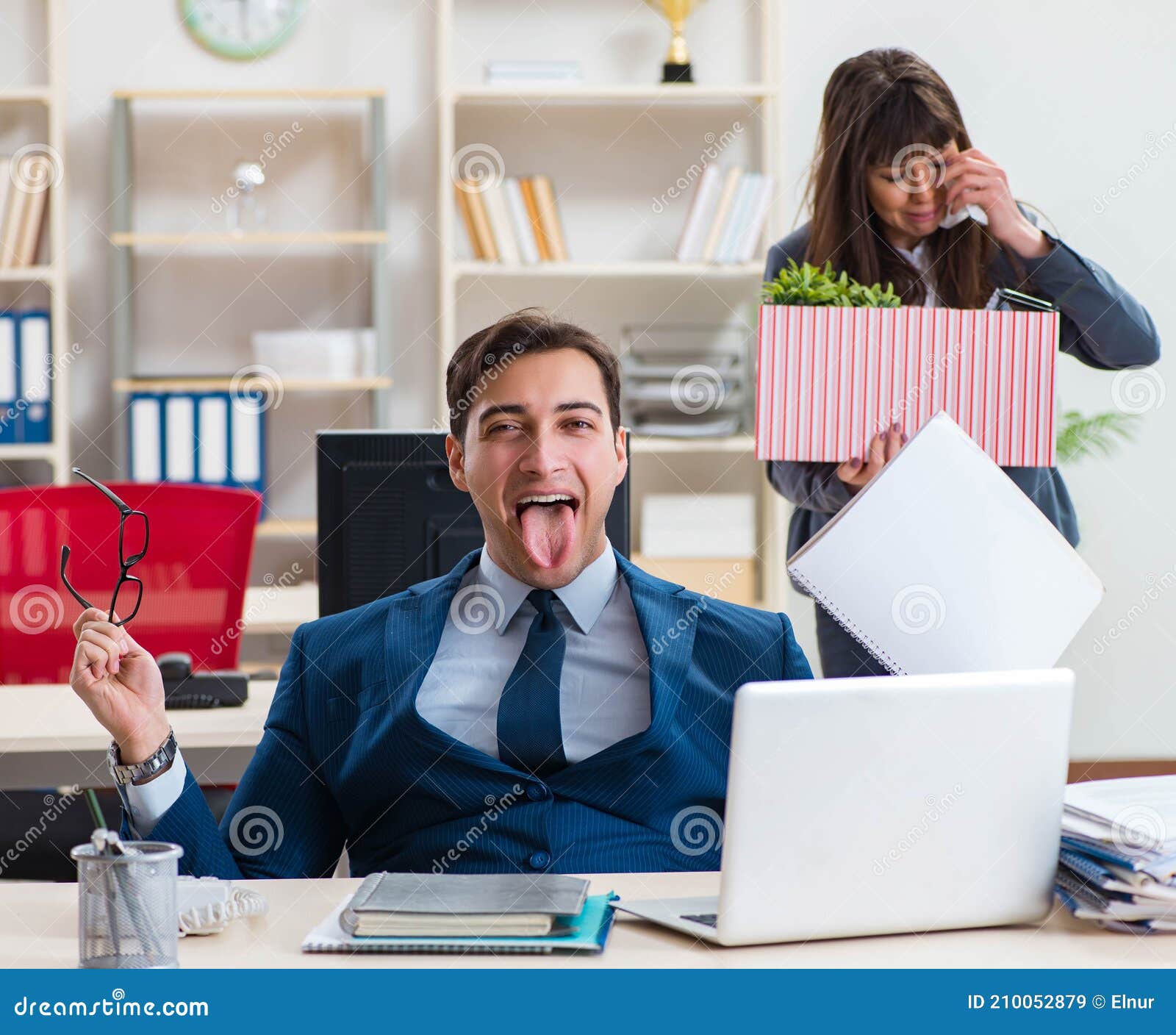 Person Being Fired from His Work Stock Image - Image of business ...