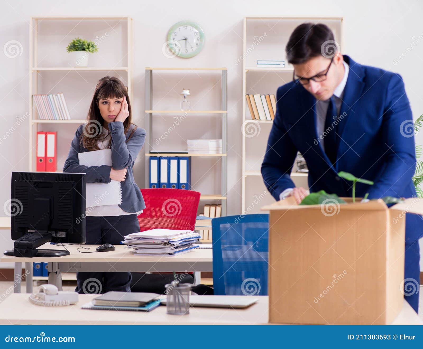 Person Being Fired from His Work Stock Image - Image of office, laid ...
