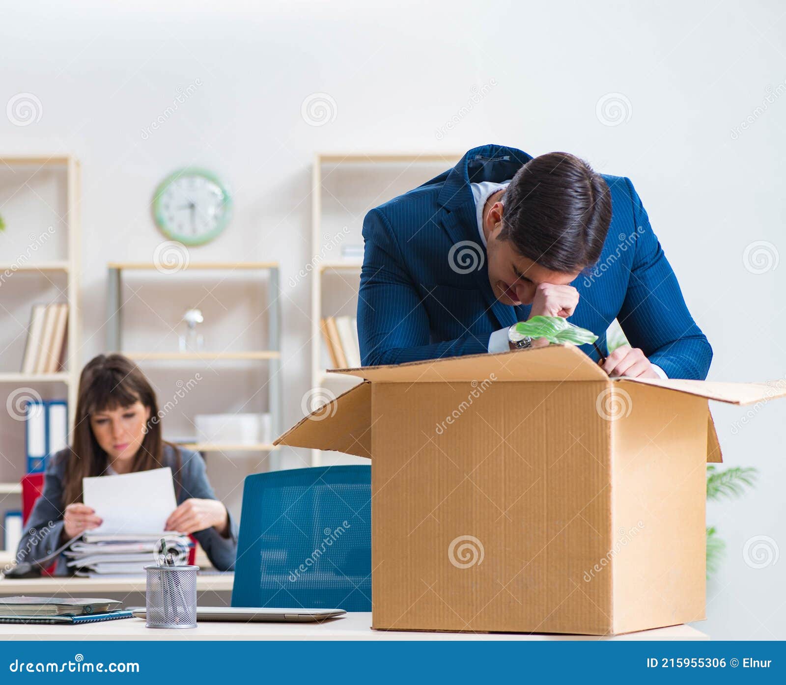Person Being Fired from His Work Stock Photo - Image of plant ...