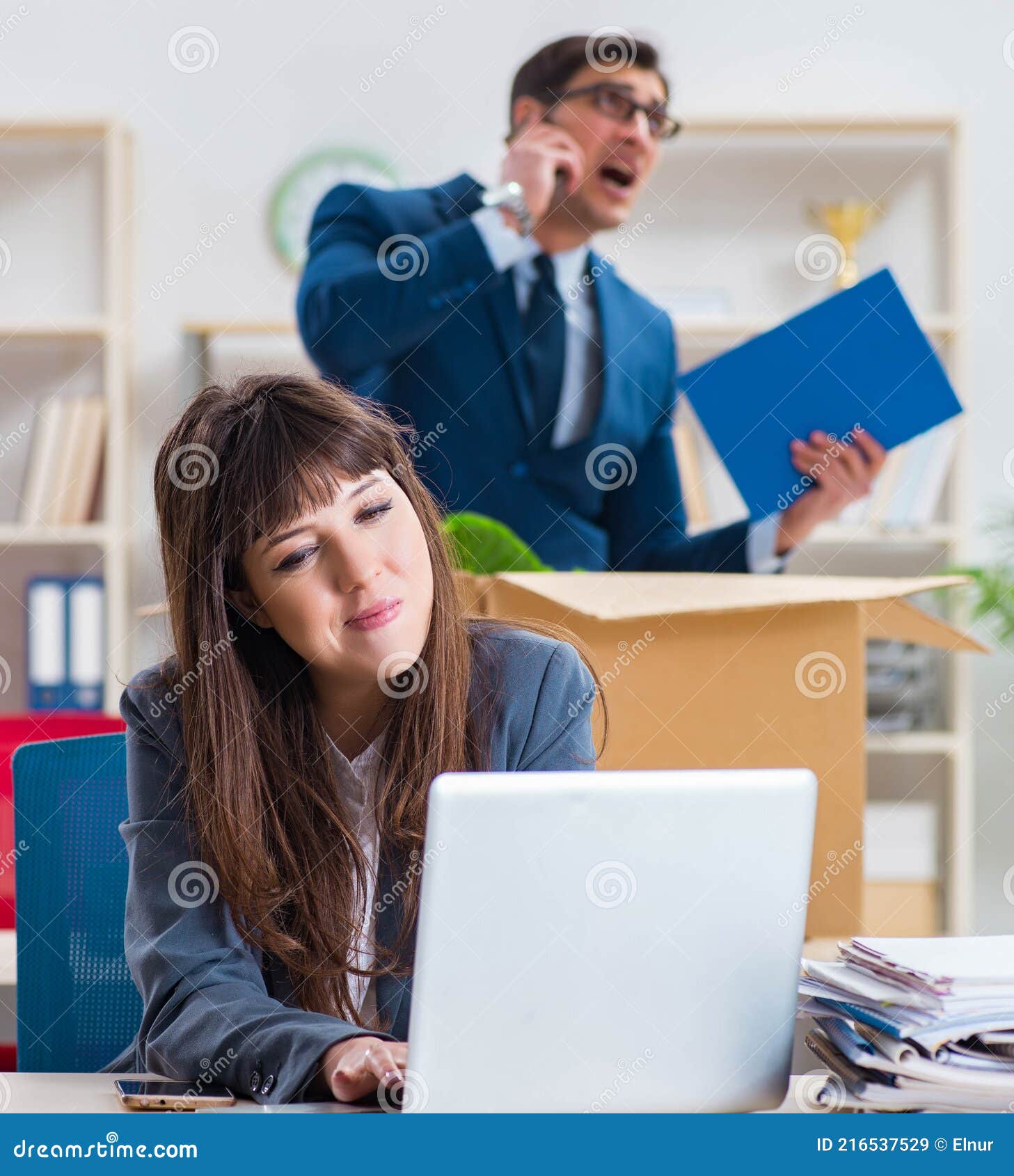 Person Being Fired from His Work Stock Image - Image of fired ...