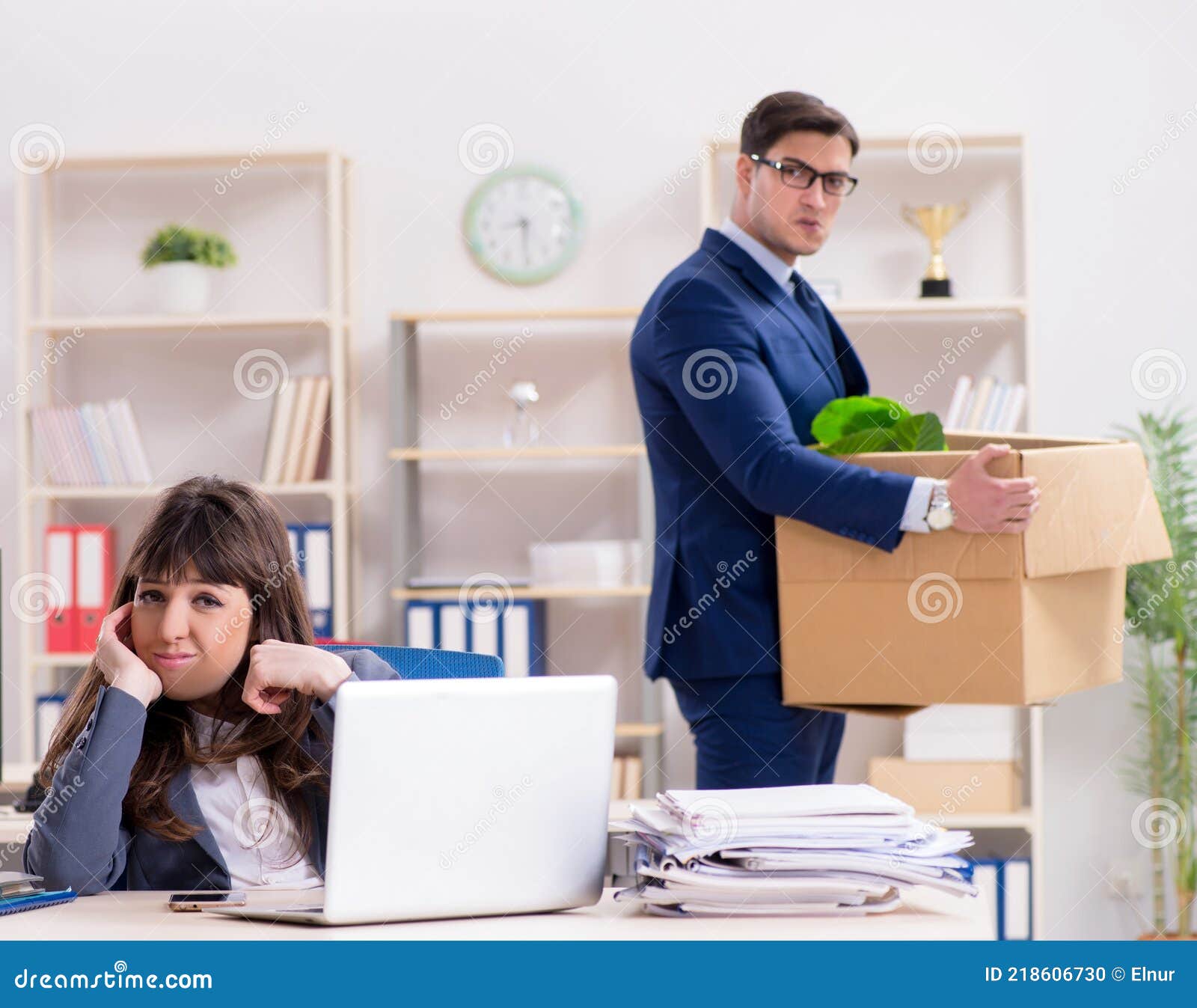 Person Being Fired from His Work Stock Photo - Image of firing, laid ...
