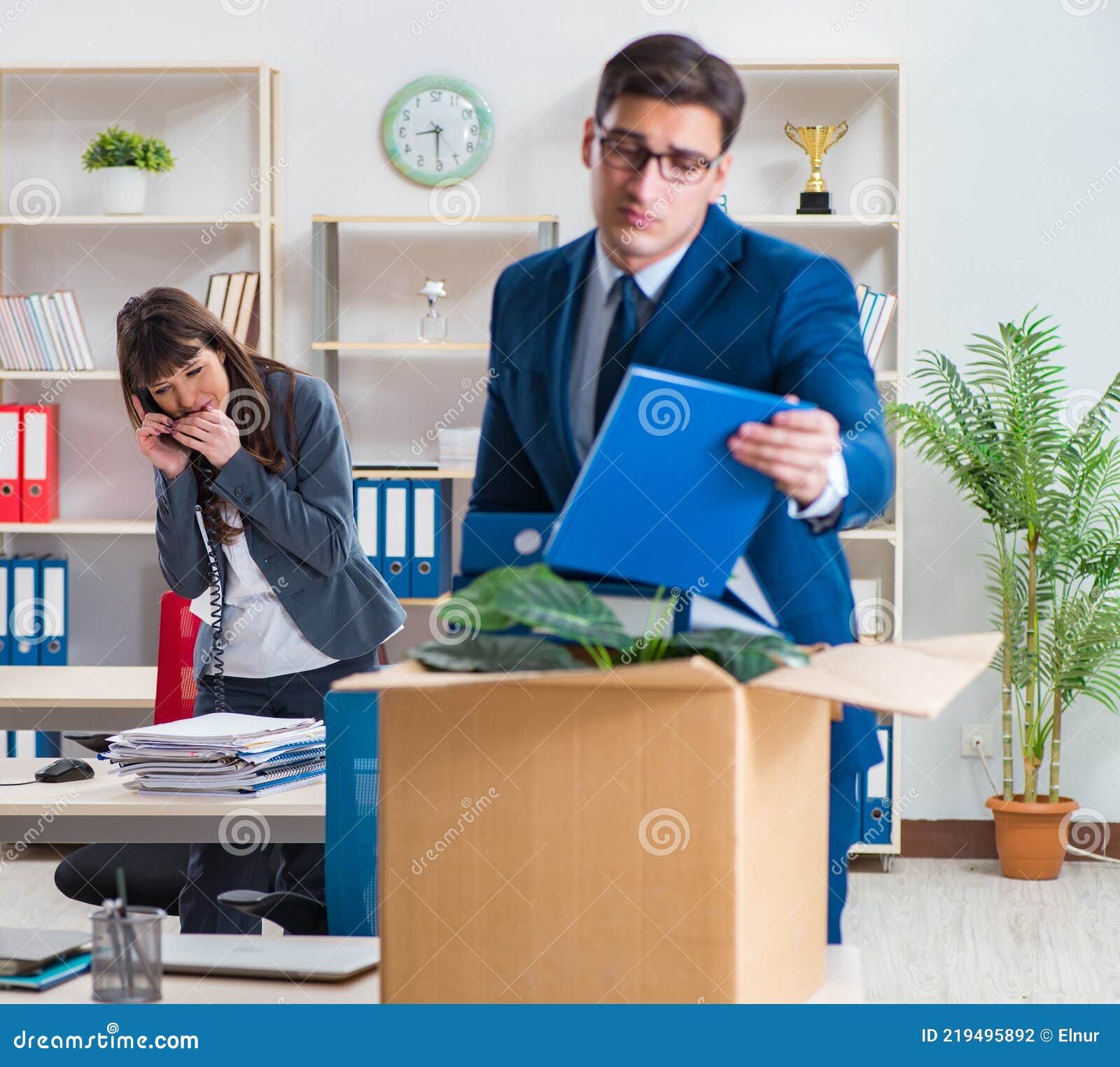Person Being Fired from His Work Stock Photo - Image of packing, laid ...