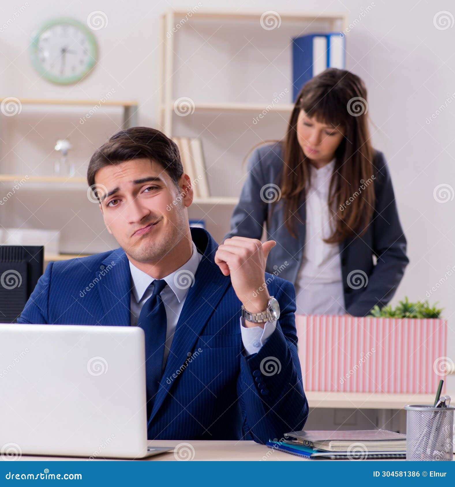 Person Being Fired from His Work Stock Photo - Image of dismissal ...