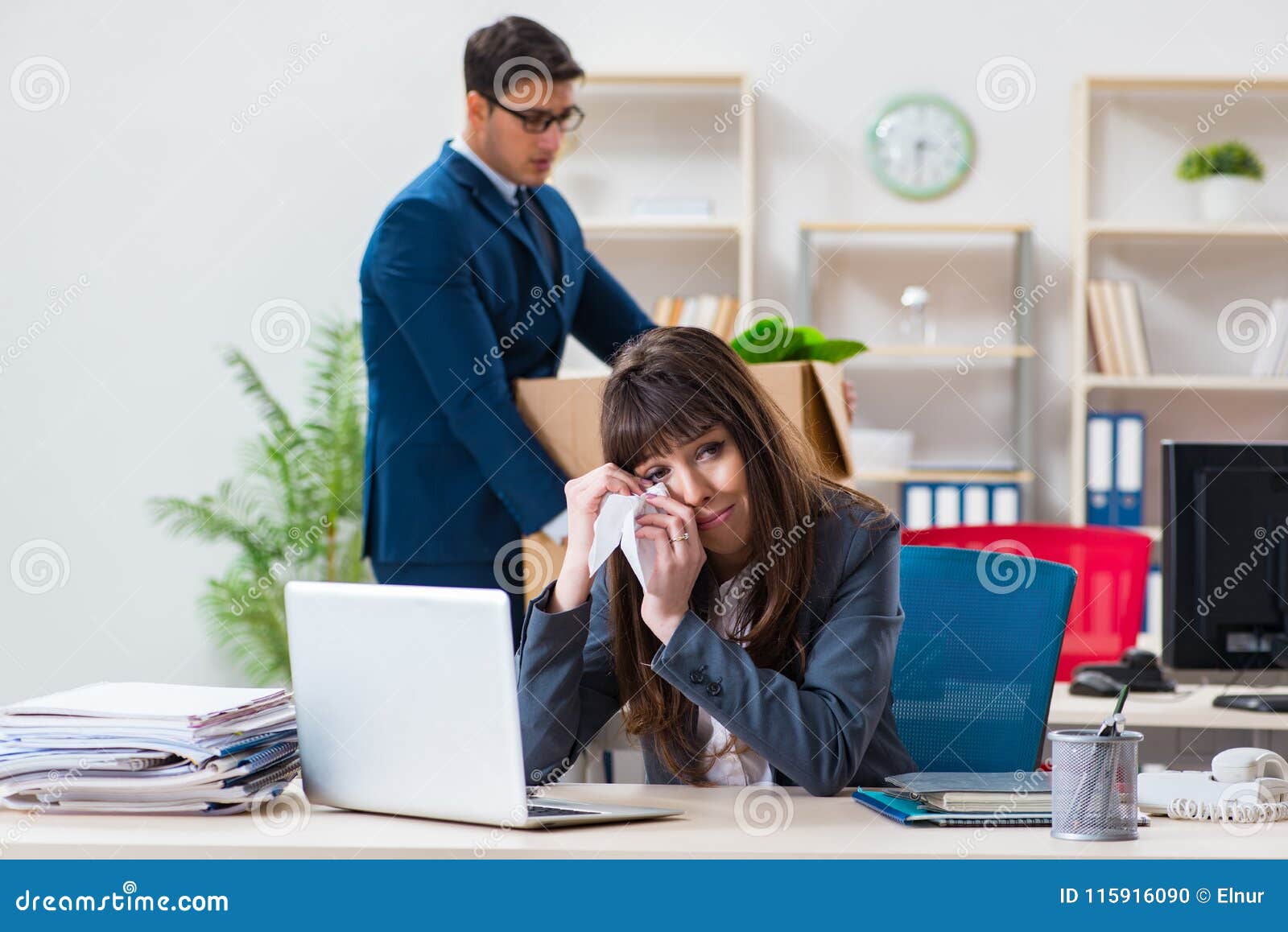 The Person Being Fired from His Work Stock Photo - Image of businessman ...
