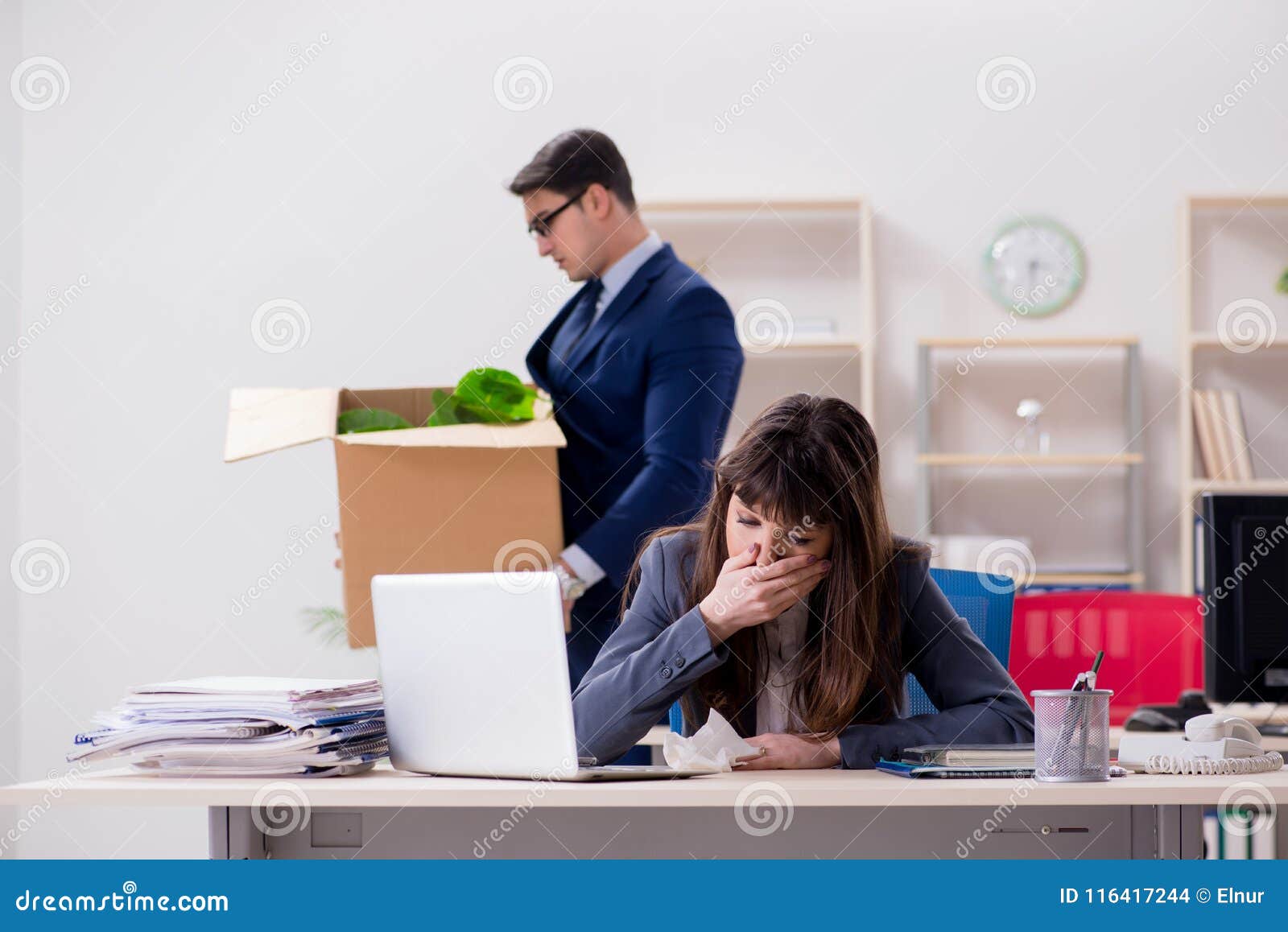 The Person Being Fired from His Work Stock Photo - Image of employment ...