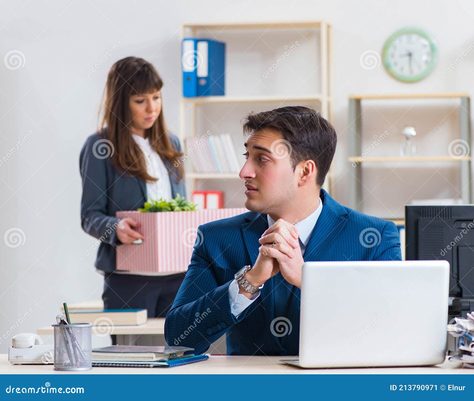 Person Being Fired from His Work Stock Image - Image of employee ...