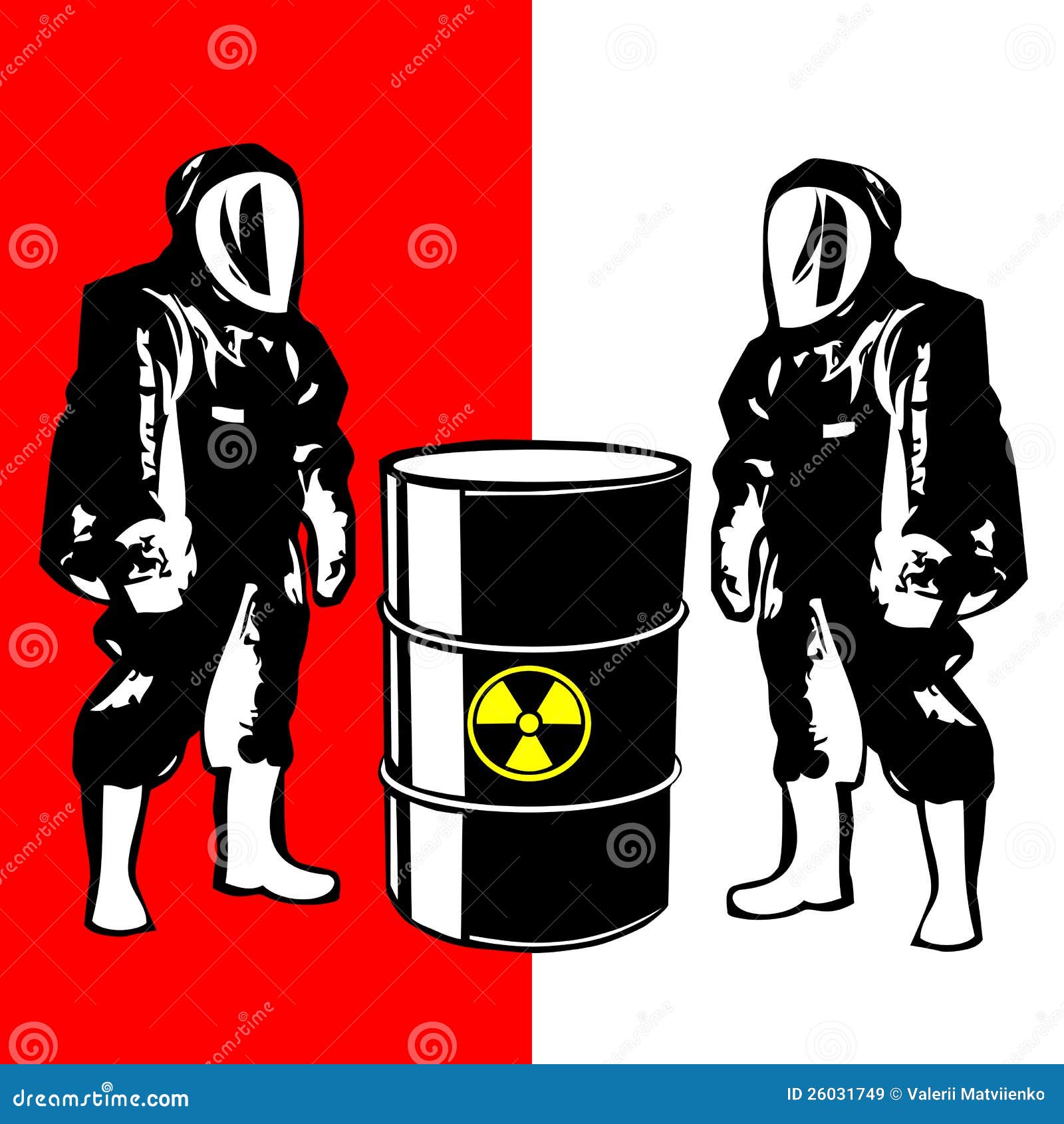 Person in biohazard suit stock vector. Illustration of counter - 26031749
