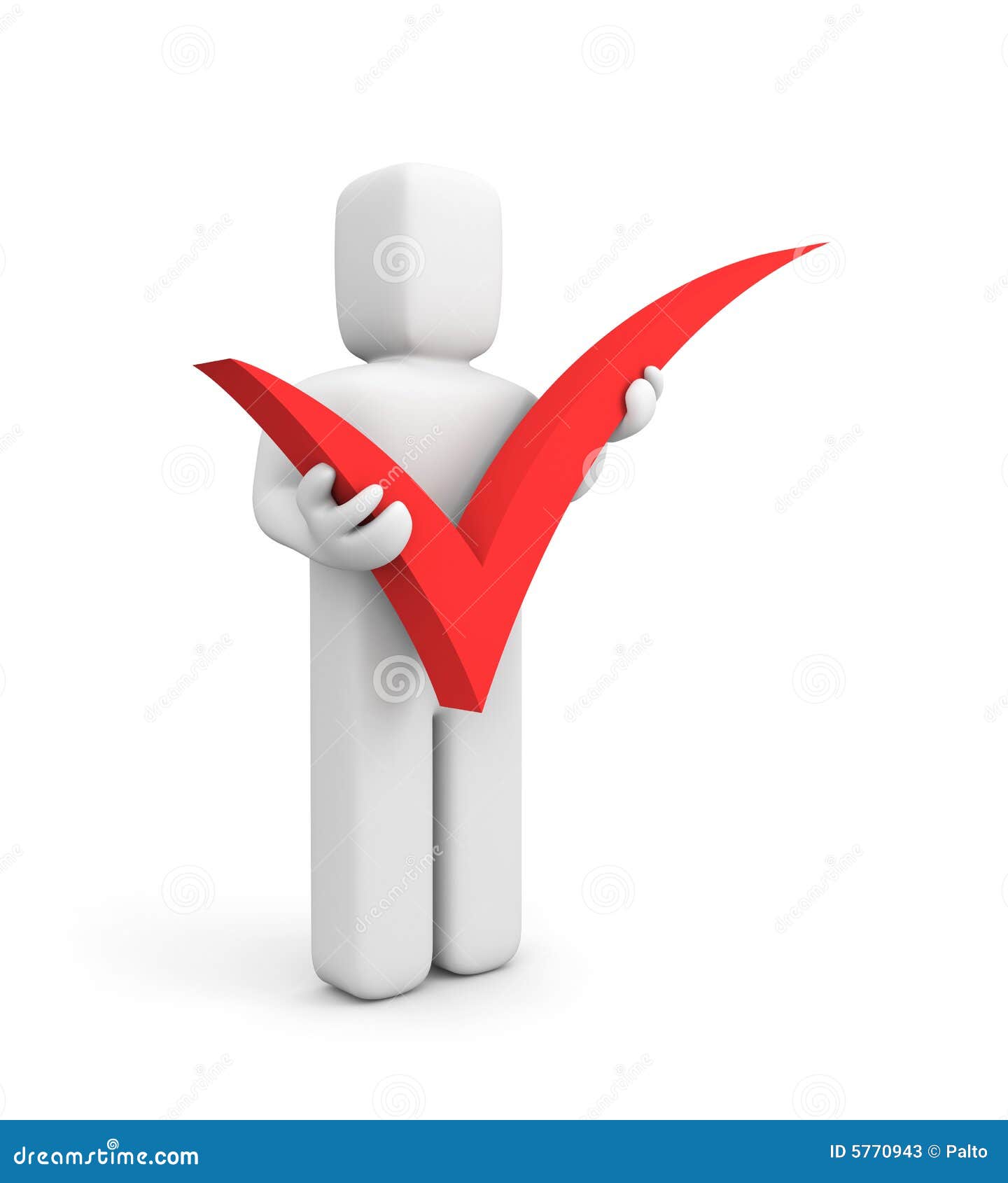 Person and check symbol stock illustration. Illustration of corporate ...