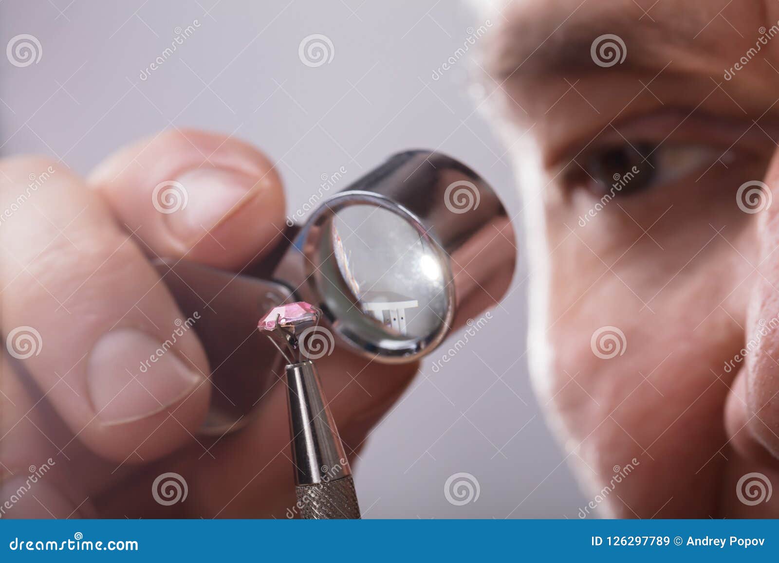 Diamond Loupe And Chart Stock Photo | CartoonDealer.com #43787340