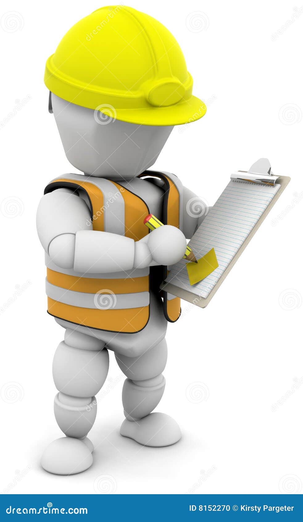 Person with clipboard stock illustration. Illustration of clipboard ...