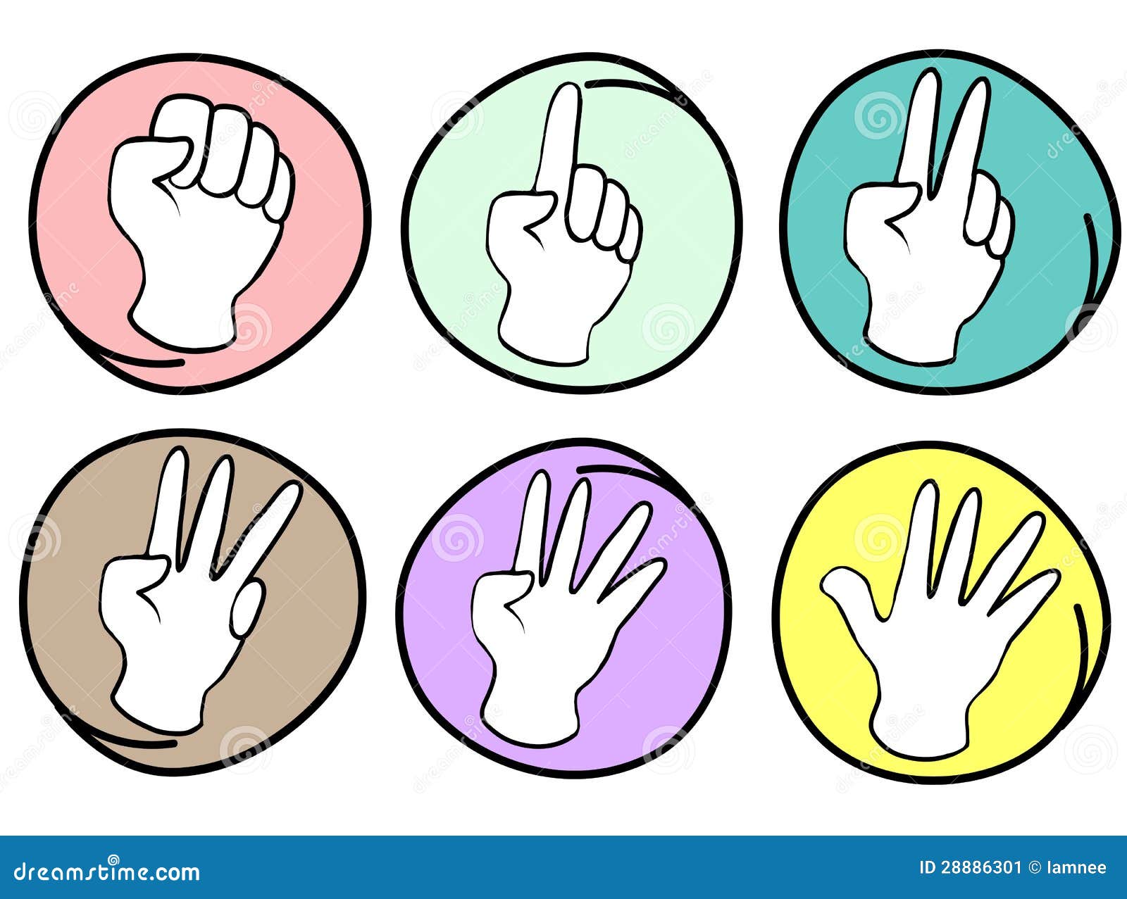 Person Counting On Abacus, Vector Cartoon Stick Figure Illustration ...