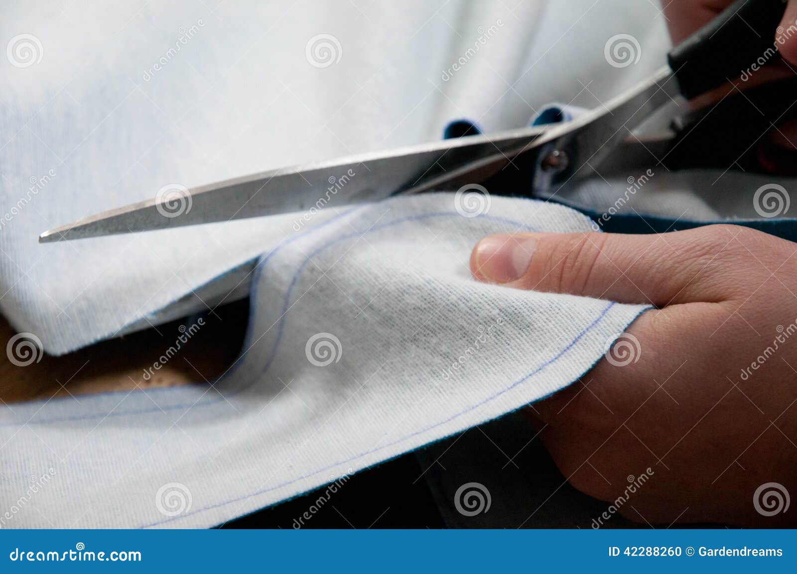 Person Cutting with Scissors Stock Photo - Image of exact, crafts: 42288260