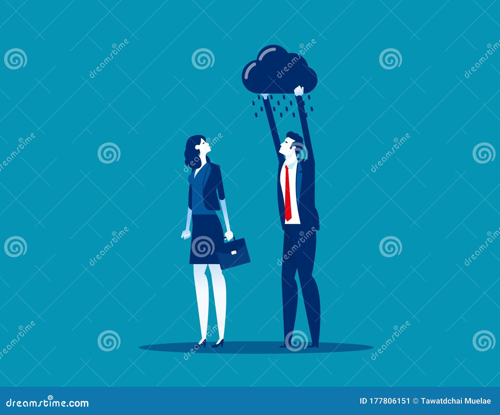 Person Depression Sadness. Hopelessness Concept Stock Vector ...