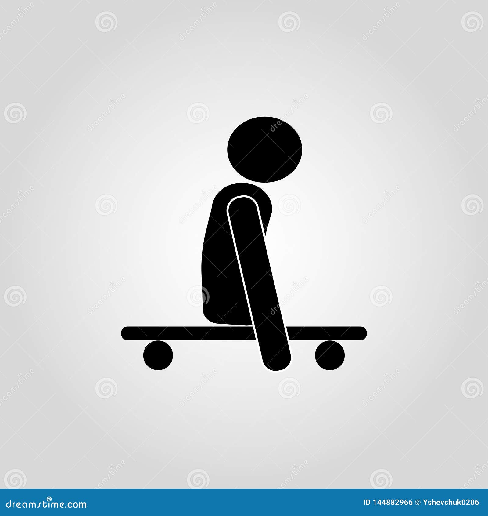 Person With Disabilities And Physical Injury Symbols. Wheelchair Sign ...