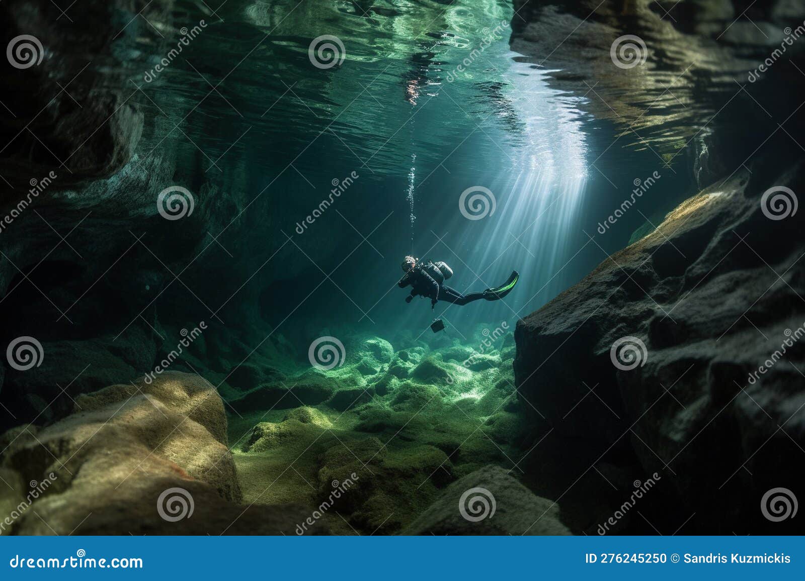 Stalactite Cave Background Vector Illustration | CartoonDealer.com ...