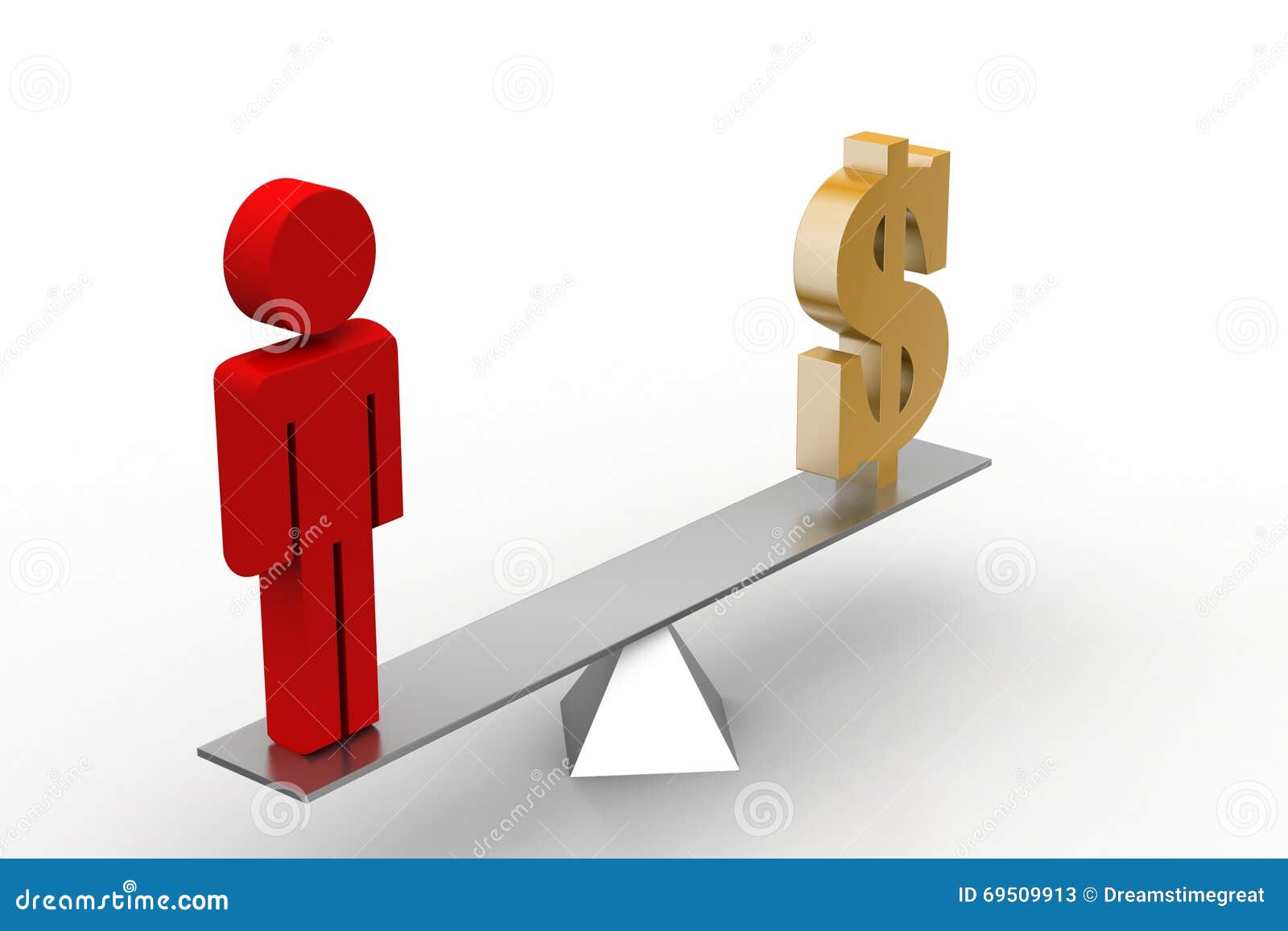 Person and a dollar sign stock illustration. Illustration of measuring ...