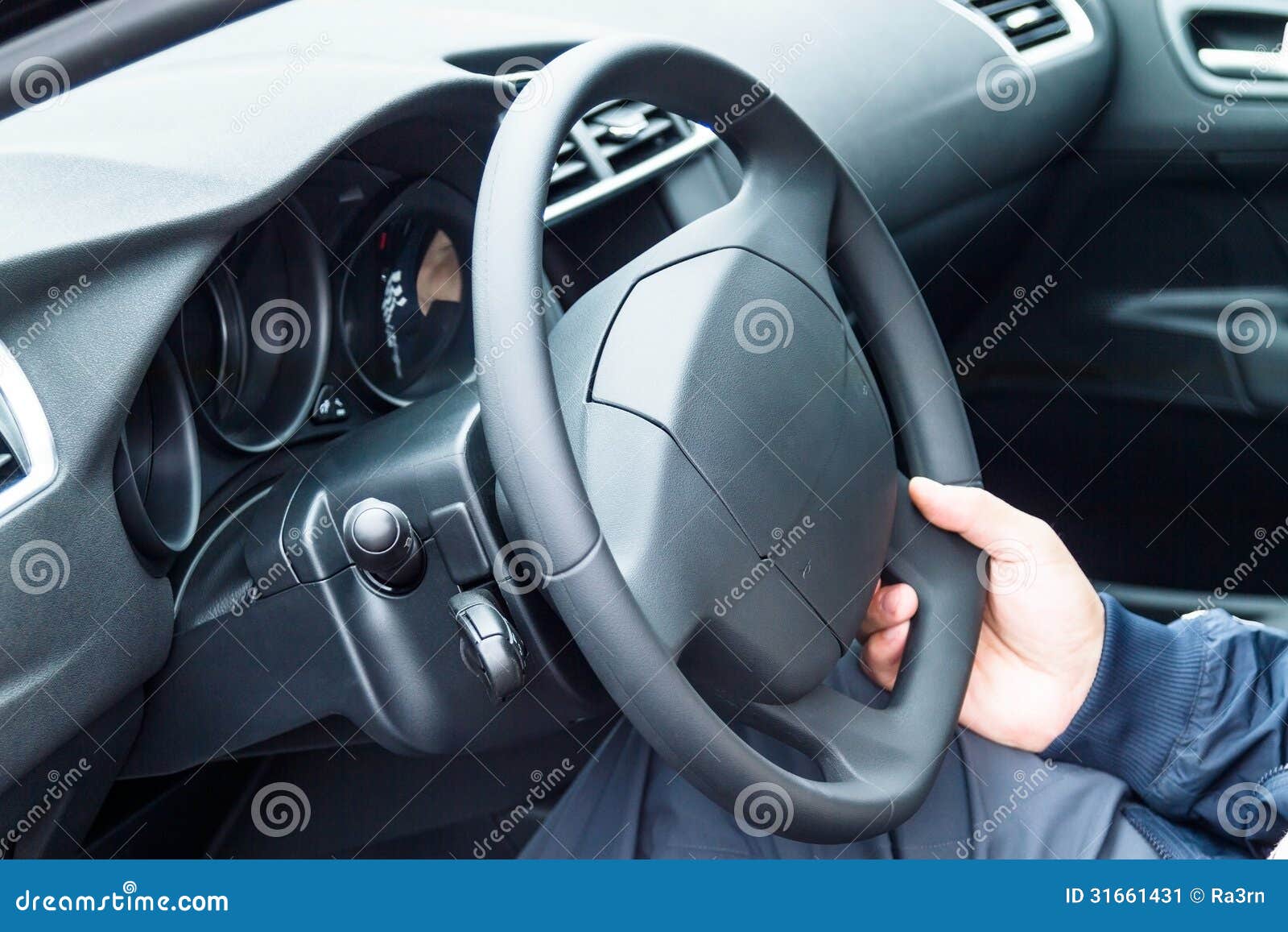 Person driving a car stock image. Image of human, road - 31661431