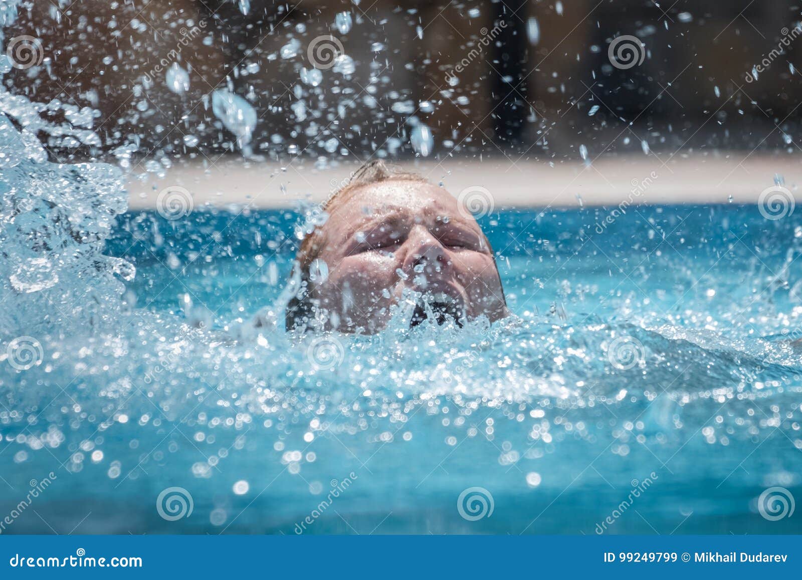 Person drowns in the water stock image. Image of splash - 99249799