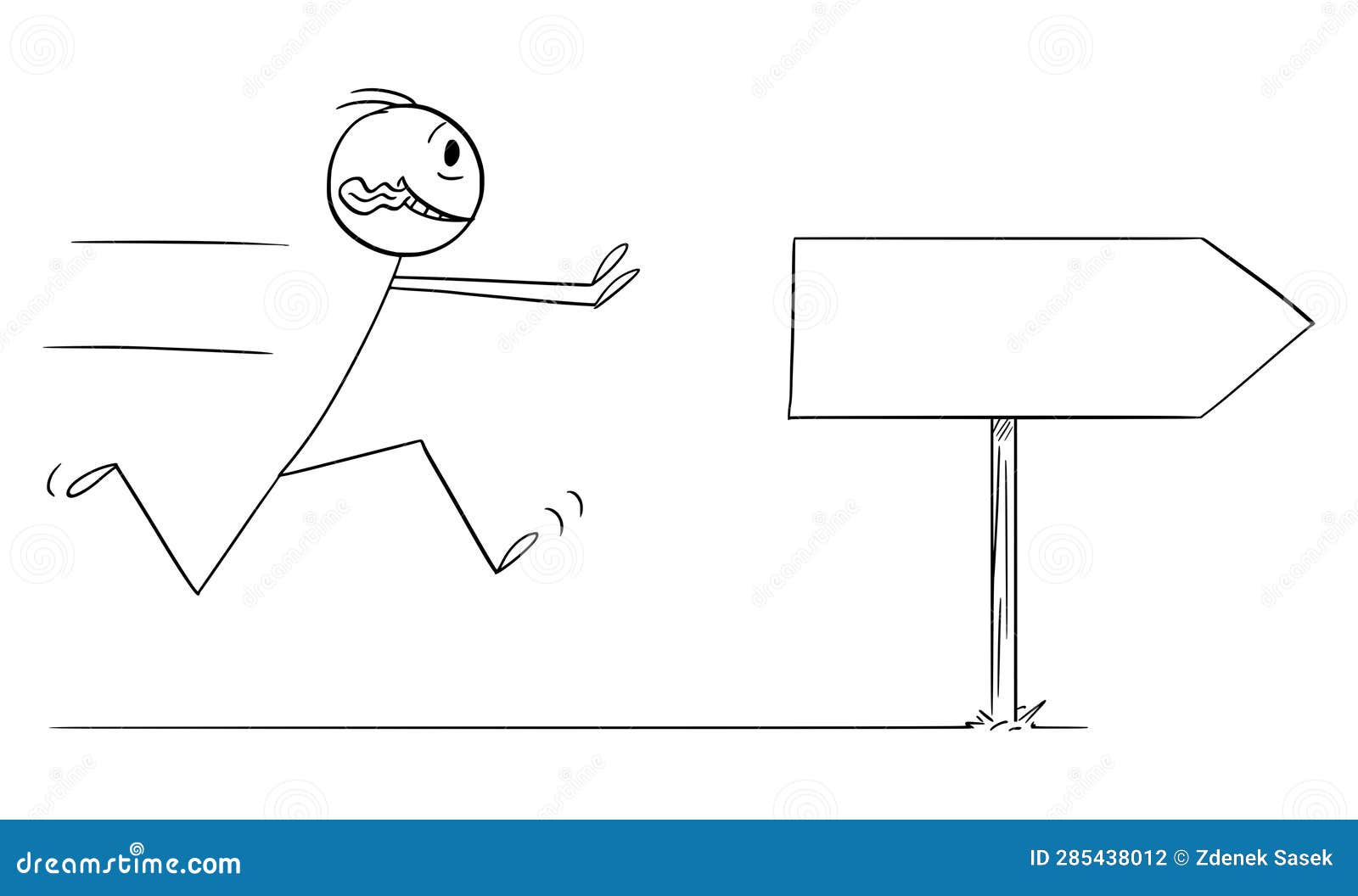Person Eager, Keen Or Long For Something , Vector Cartoon Stick Figure ... Person Eager, Keen Or Long For Something , Vector Cartoon Stick Figure ...