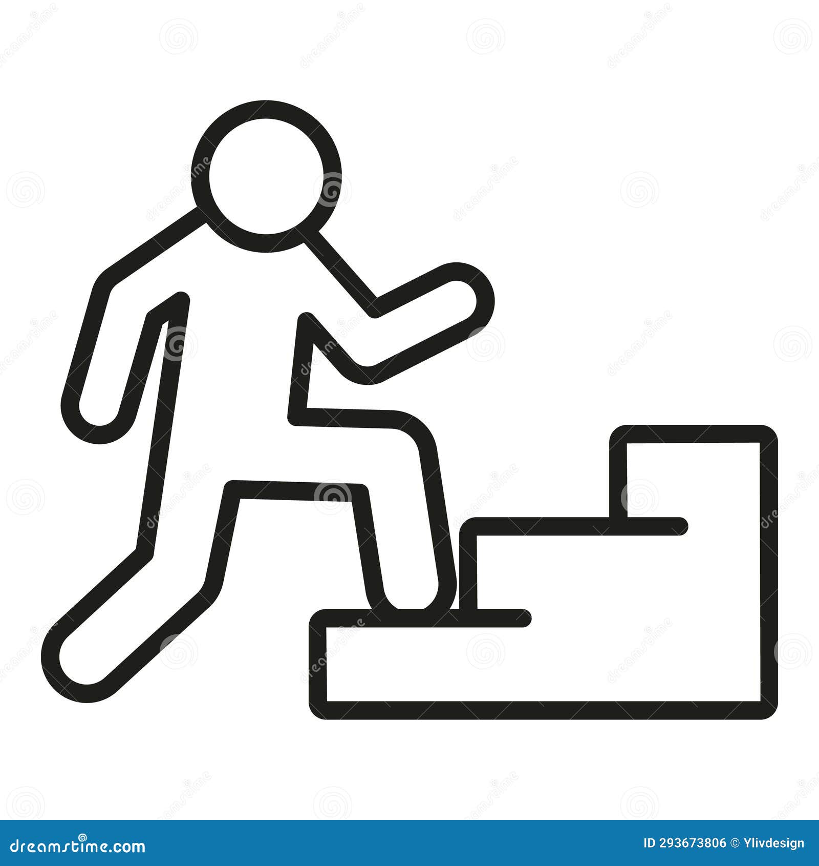Person Exit Run Icon Outline Vector. Help Fire Stock Vector ...