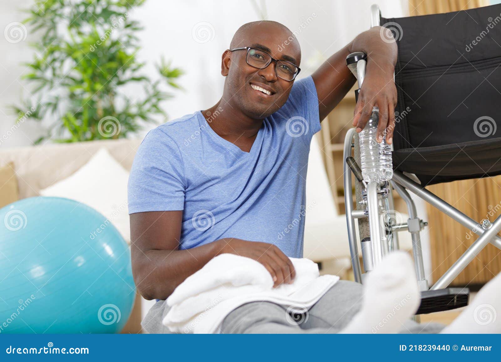 Person Fighting with Disability Stock Photo - Image of therapist ...