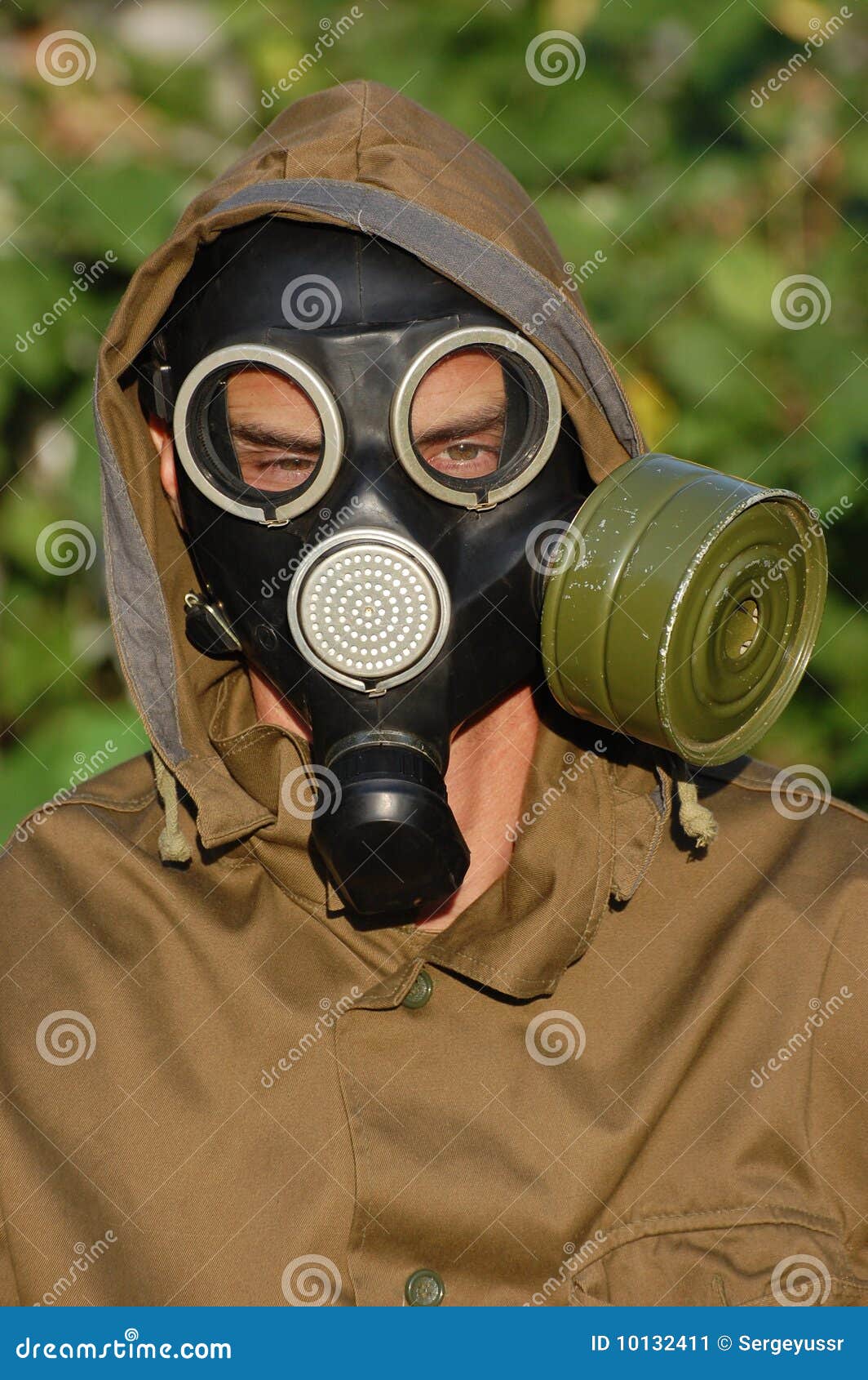 Person in gas mask stock image. Image of protection, head - 10132411