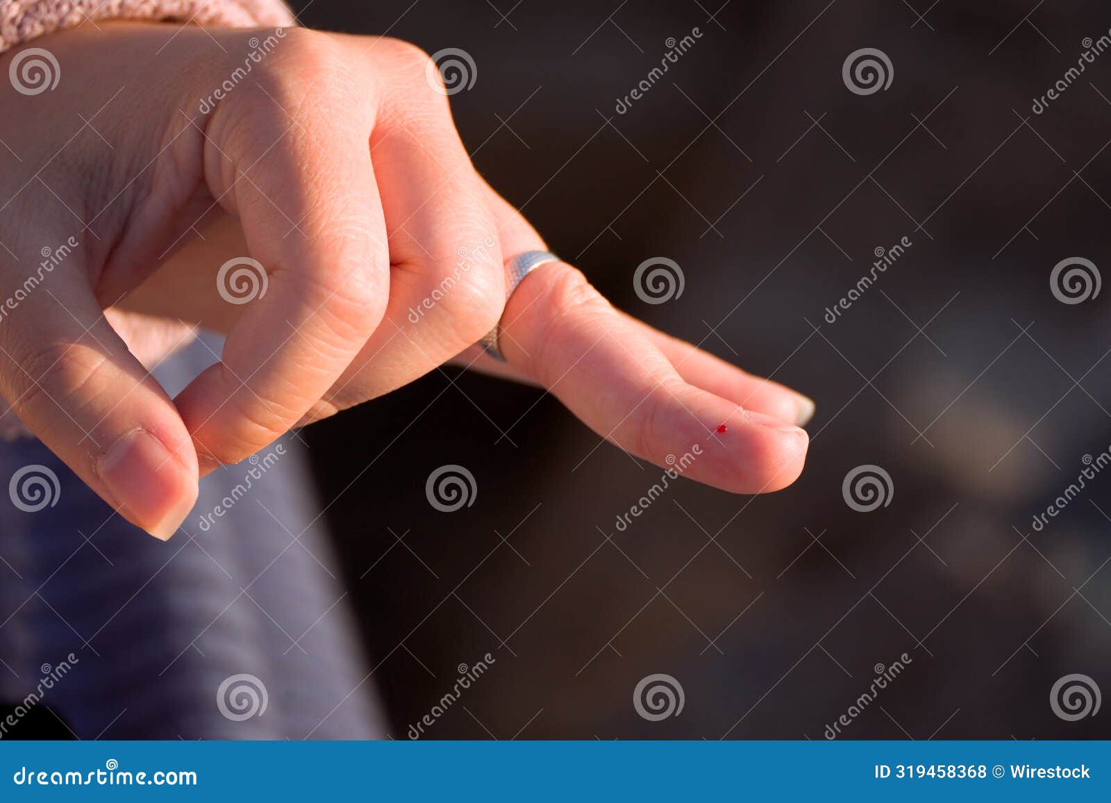 Person Gesturing and Pointing with Both Hands Raised Stock Photo ...