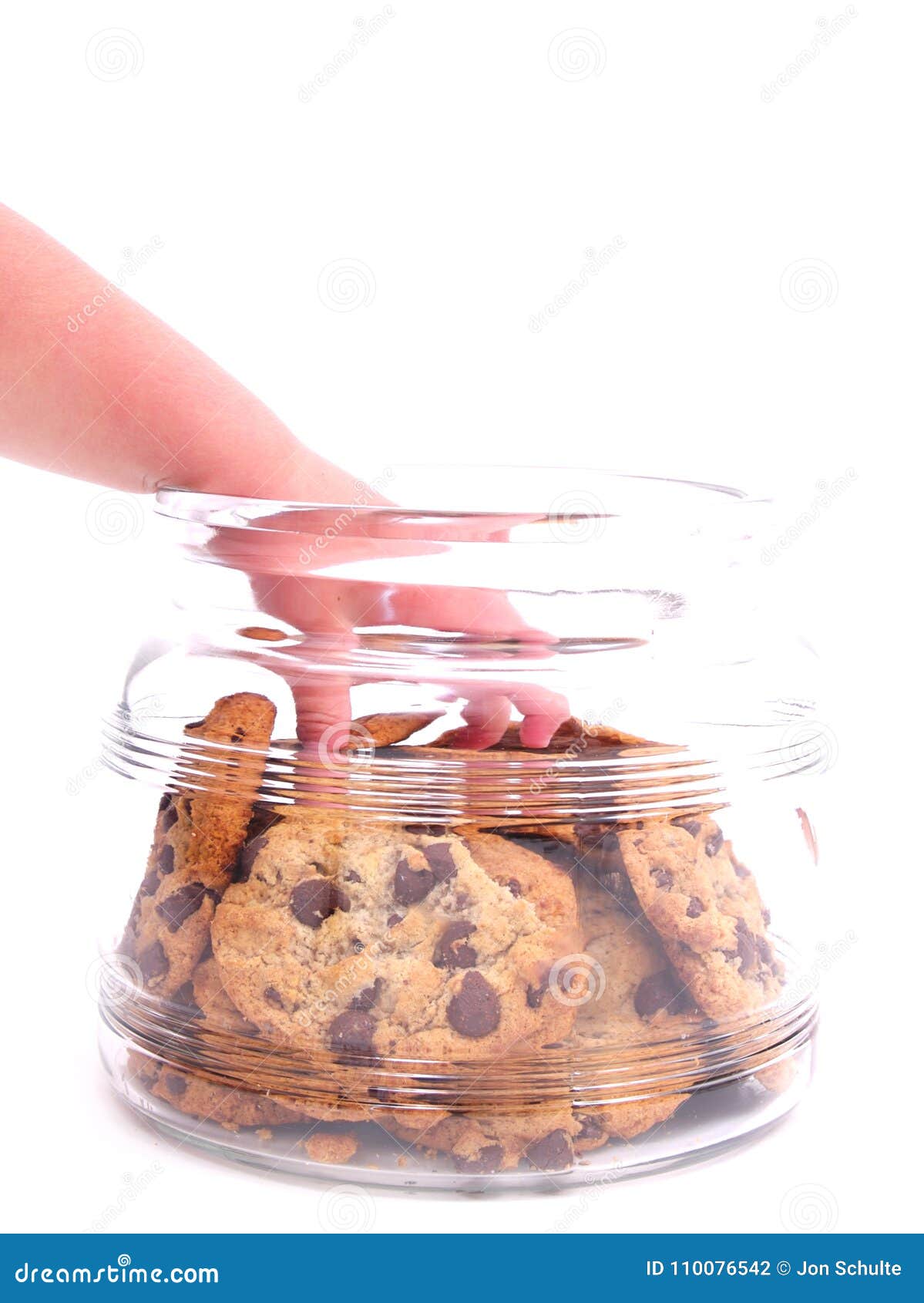 A Person Getting a Cookie from Jar Stock Photo - Image of fresh ...