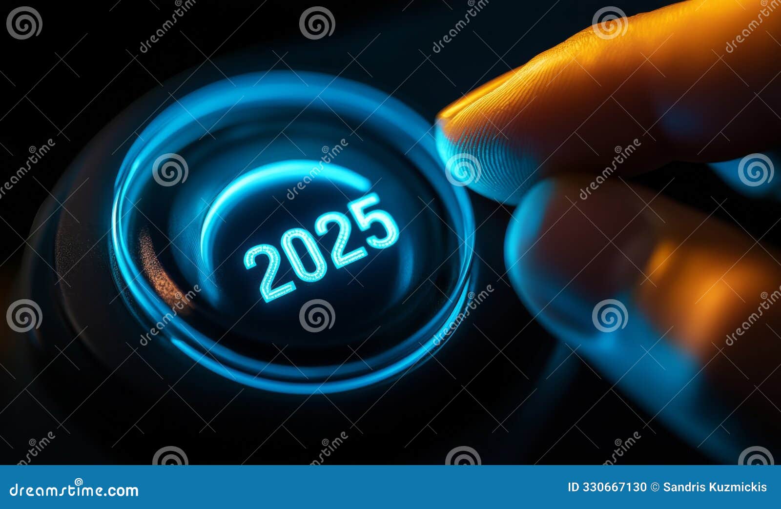 Push Button Cartoon Vector | CartoonDealer.com #79355497