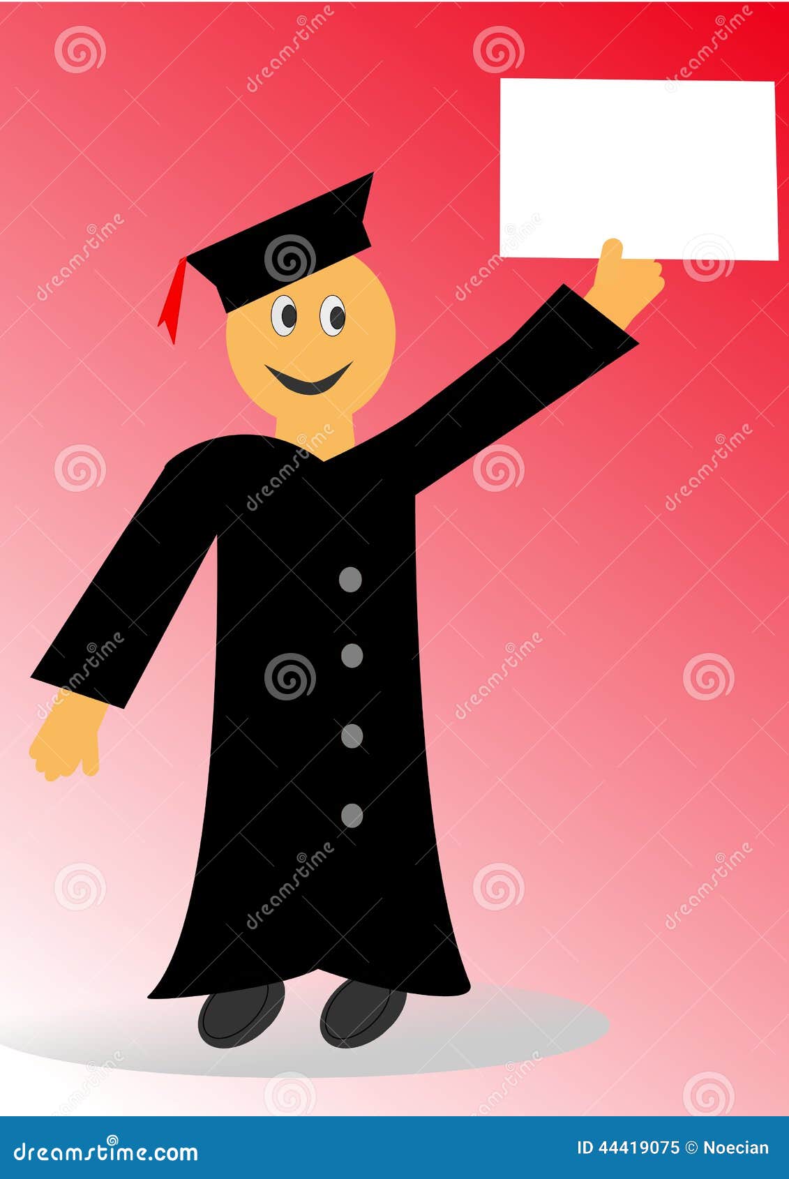 Person Graduated with Her Diploma in Hand Stock Image - Image of ...