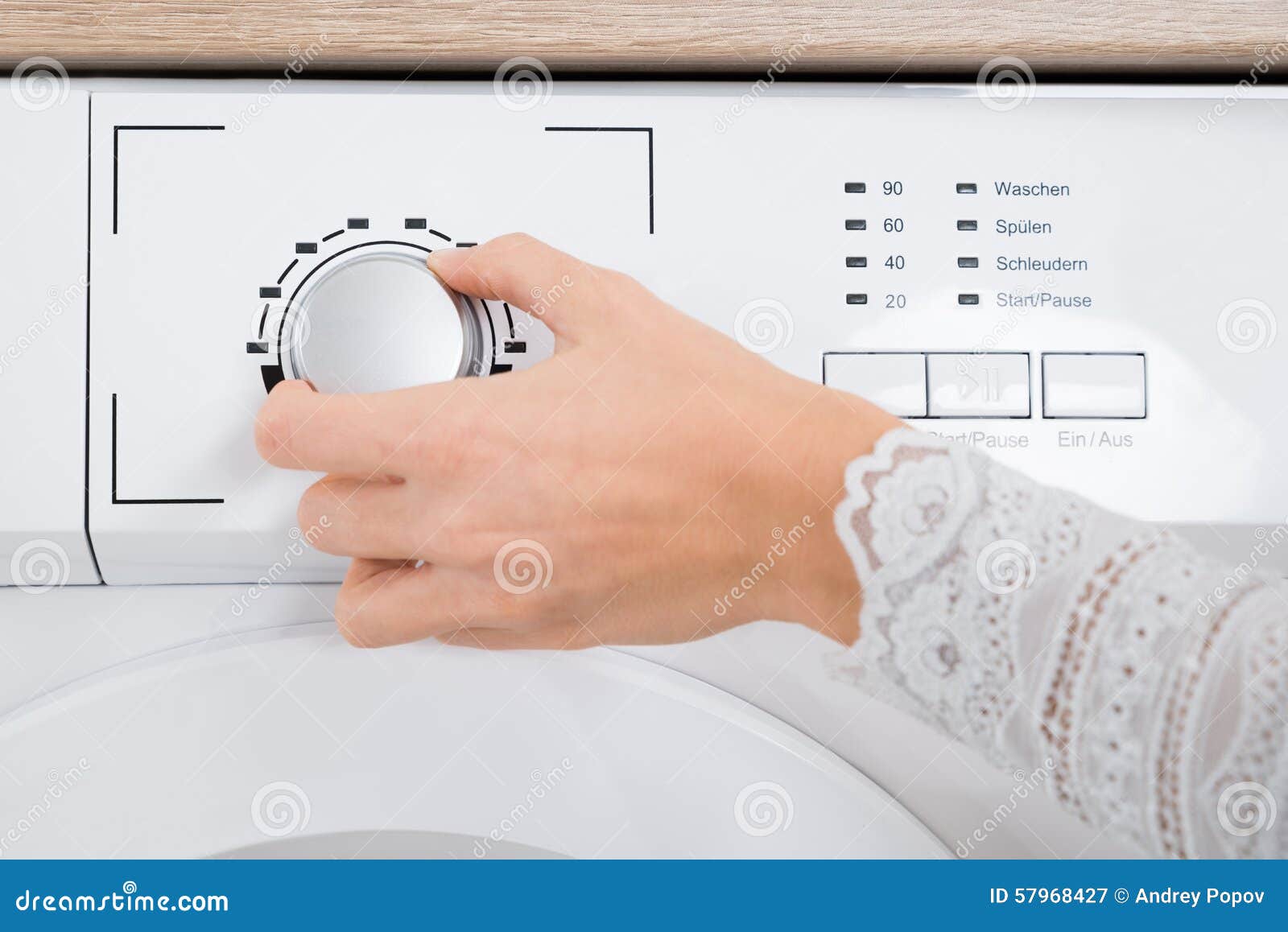 Turn On Washing Machine