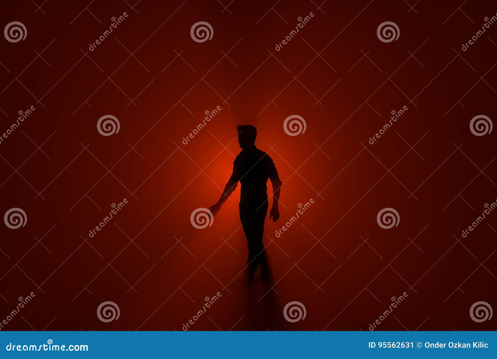 Person Hazy Fog Red Light Background Stock Illustrations – 3 Person ...