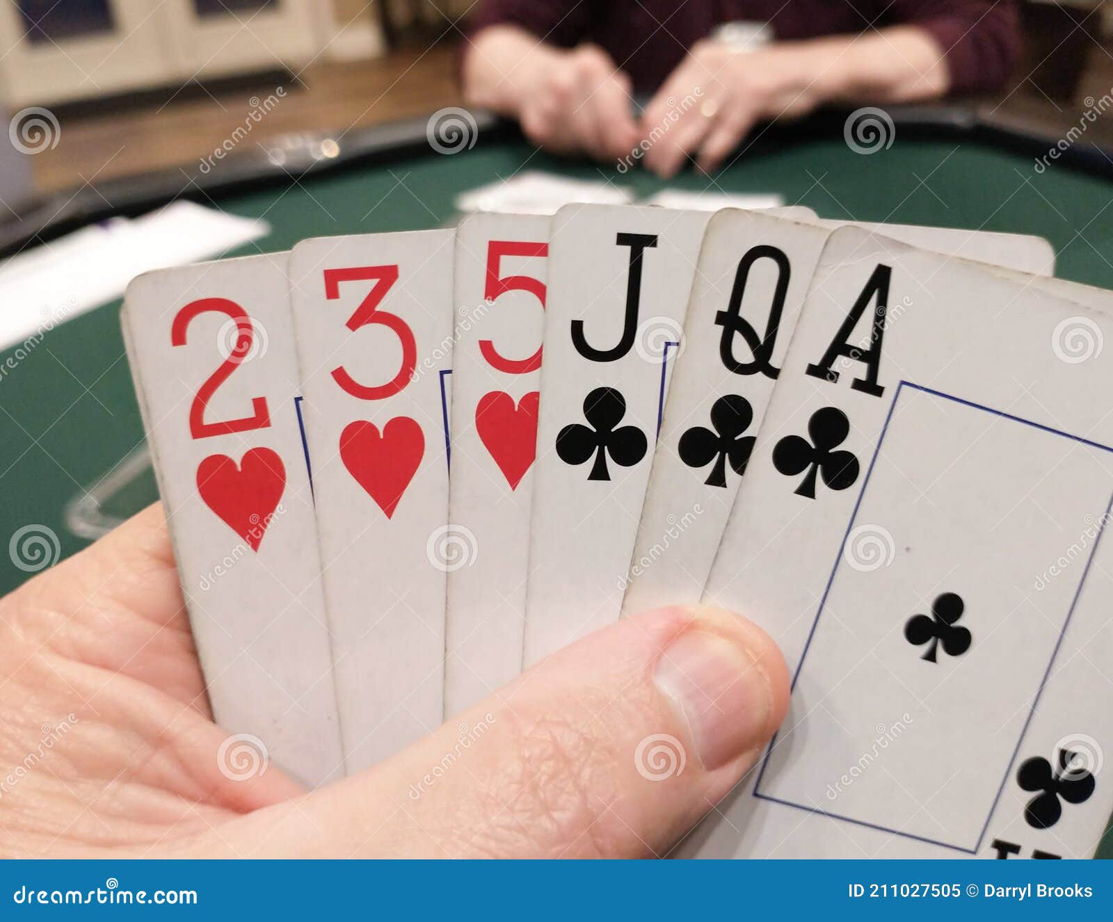 Rummy Hand stock image. Image of cards, game, diamond - 211027505