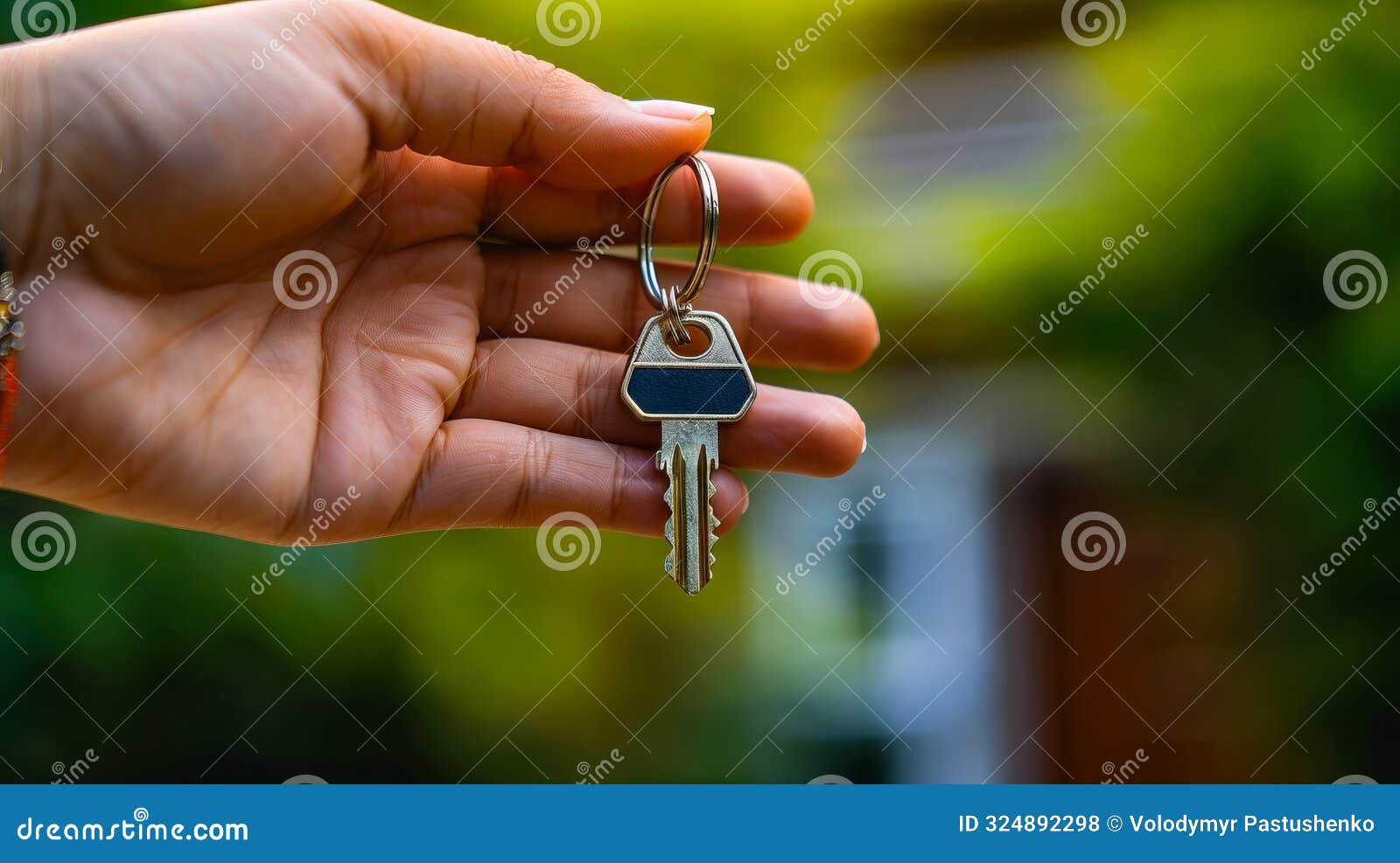 A Person Holding a Key in Their Hand Stock Photo - Image of generated ...