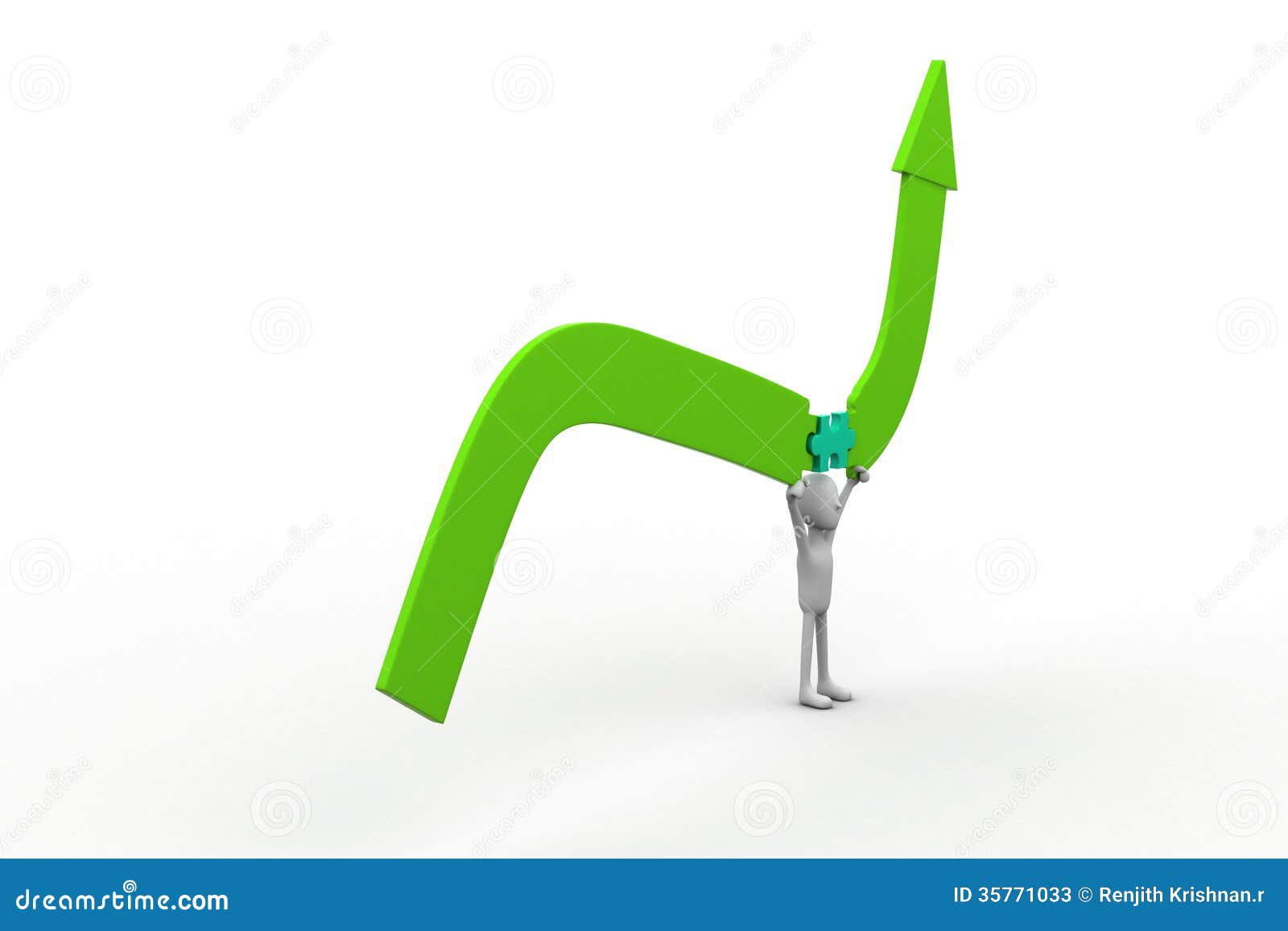 Person Holding Line Graph stock illustration. Illustration of ...