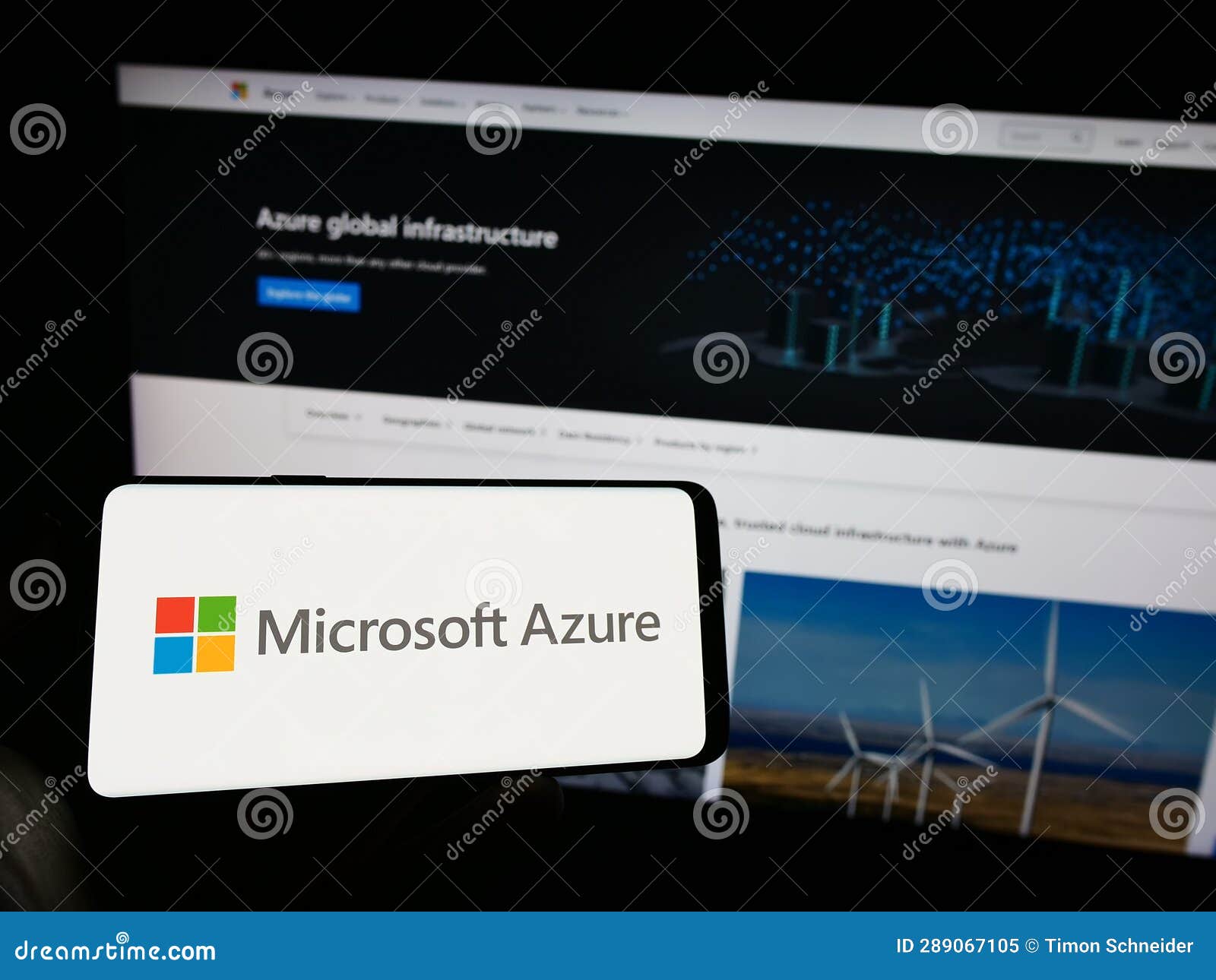 Person Holding Mobile Phone with Logo of Cloud Computing Platform ...