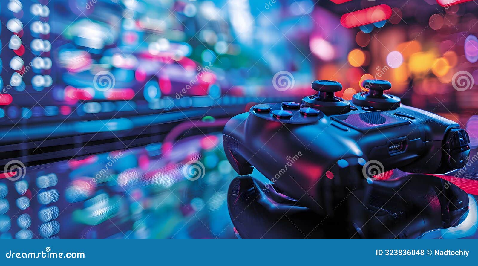 Person Holding Video Game Controller in Front of Computer Screen Stock ...