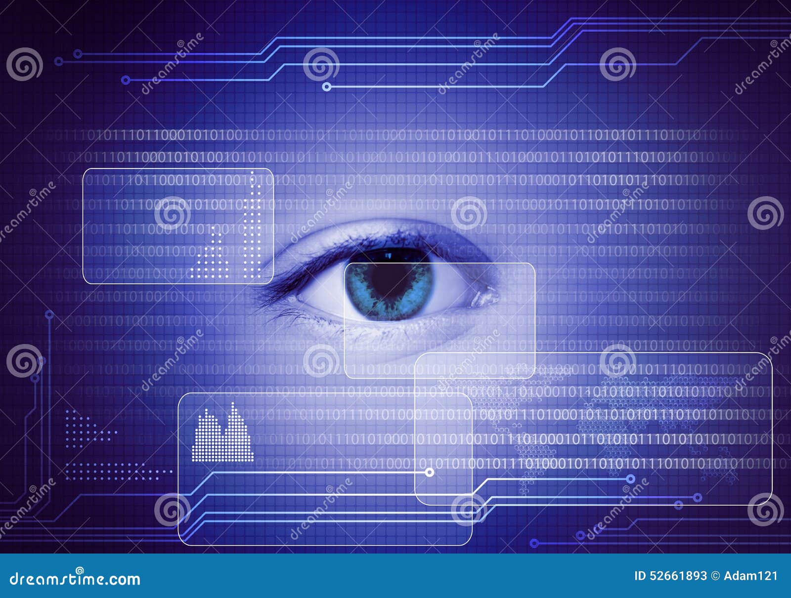 Person identifation stock image. Image of identity, cyber - 52661893