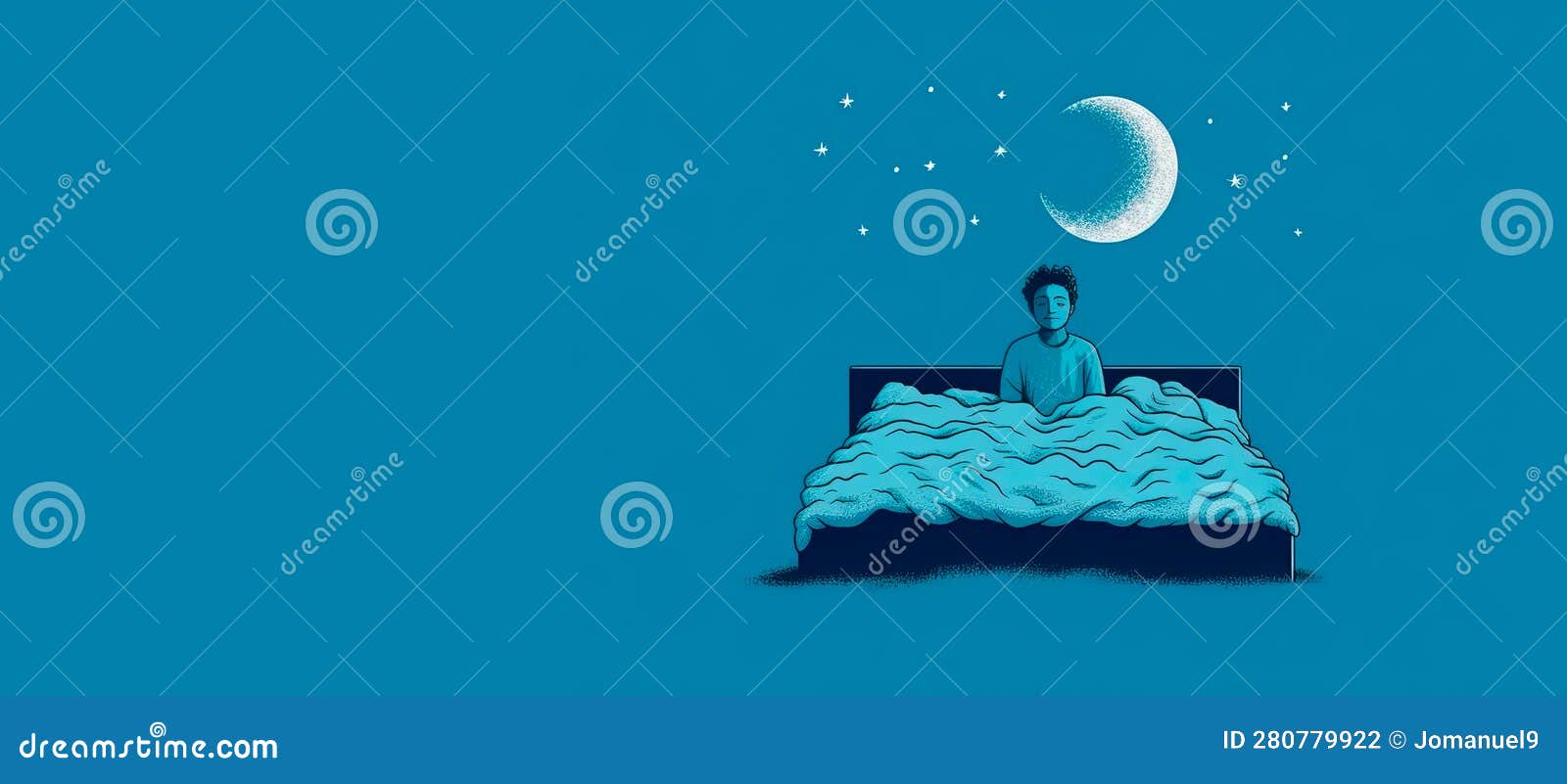 A Person with Insomnia and a Sleep Disorder Characterized by Difficulty ...