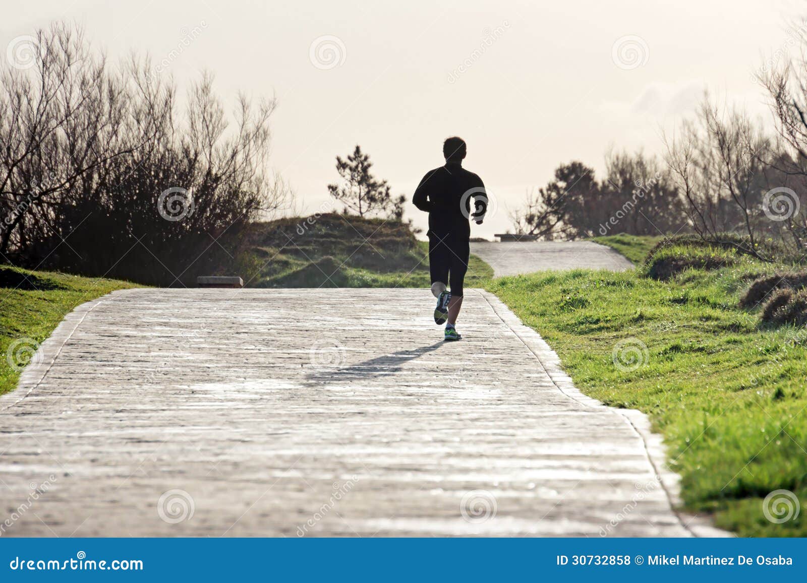 Person jogging stock photo. Image of walk, runner, healthy - 30732858