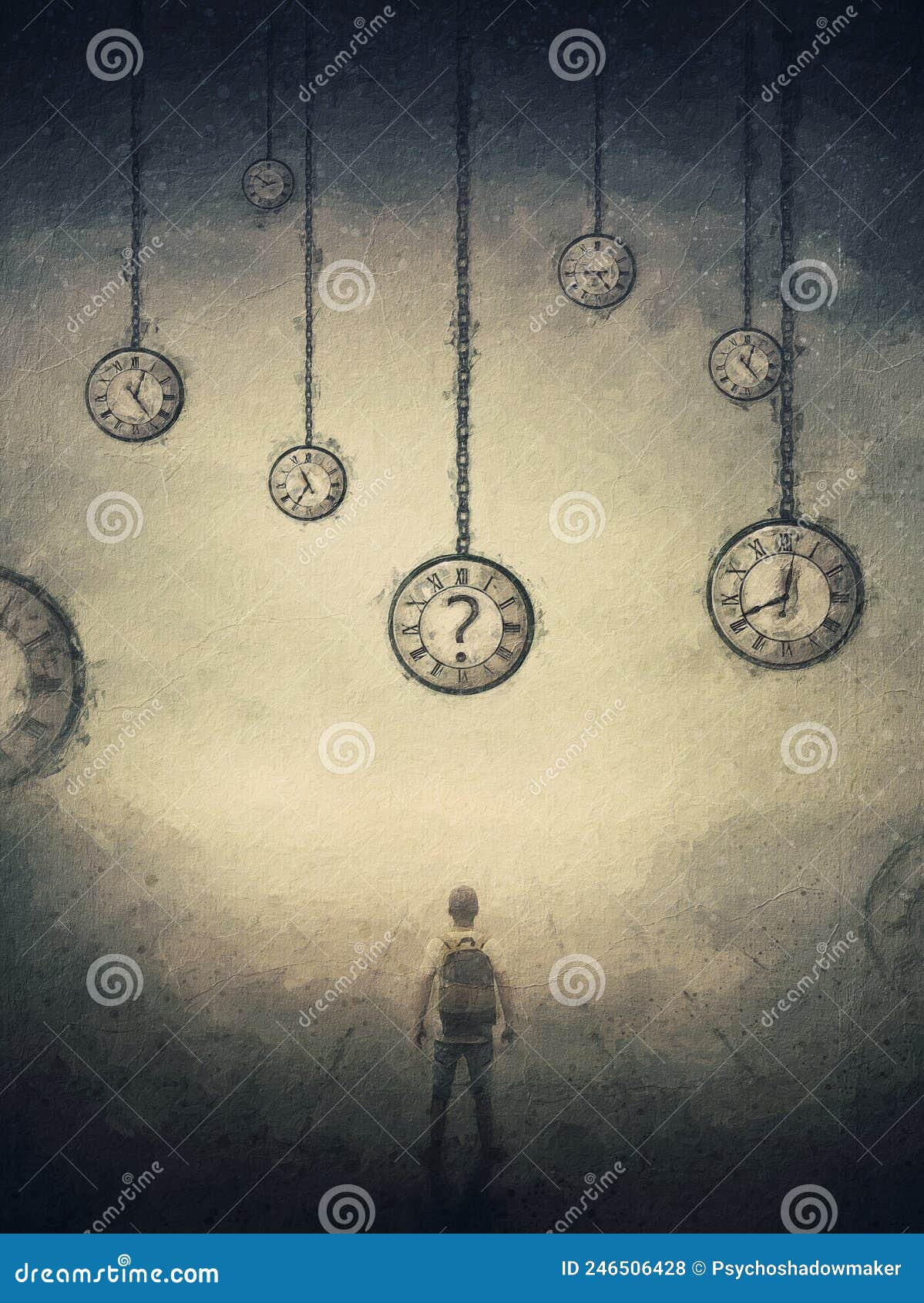 Person, With Multiple Personalities, Experiencing Different Symptoms Of ... Person, With Multiple Personalities, Experiencing Different Symptoms Of ...